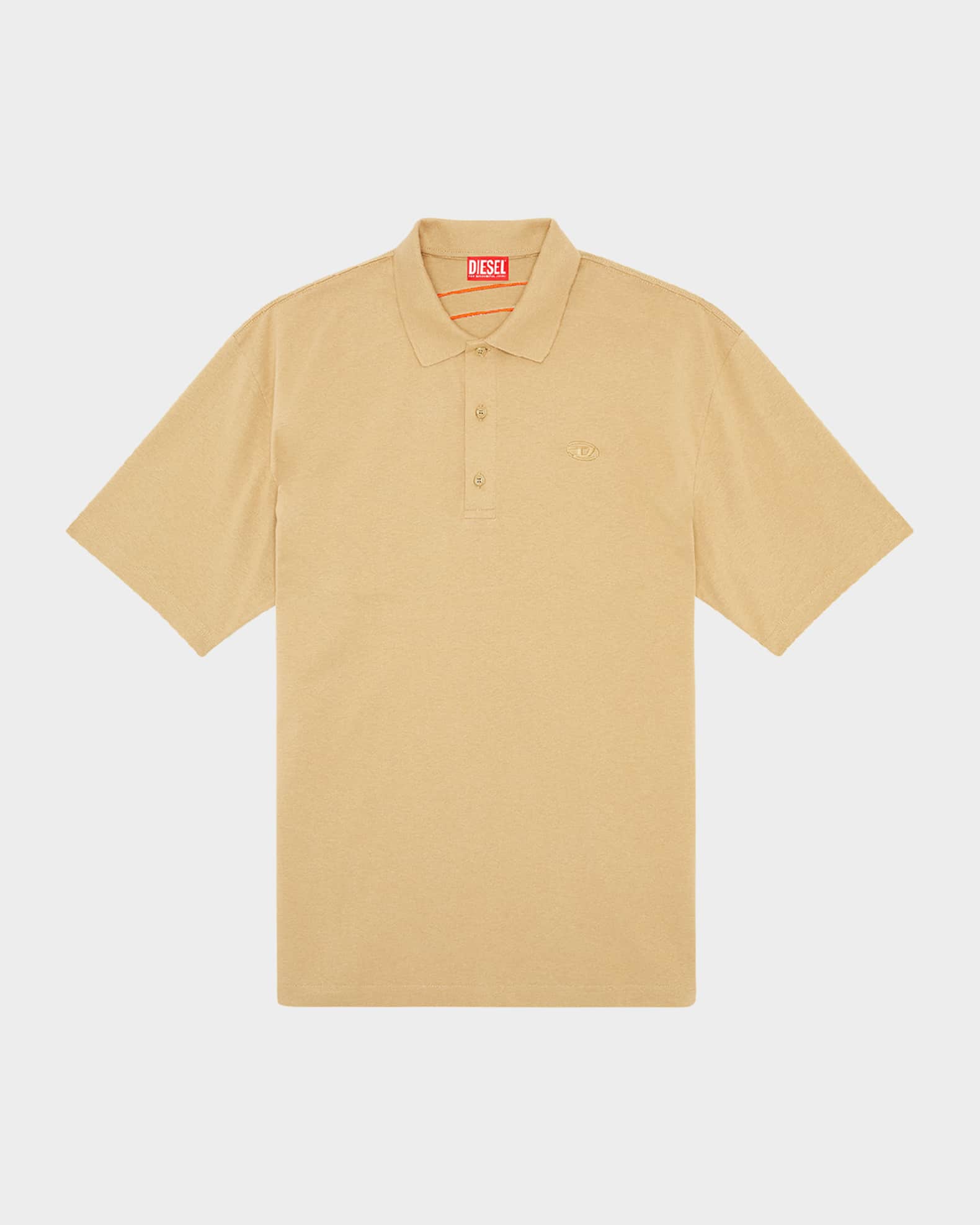 Diesel Men's Polo Shirt with Tonal Oval D Logo | Neiman Marcus