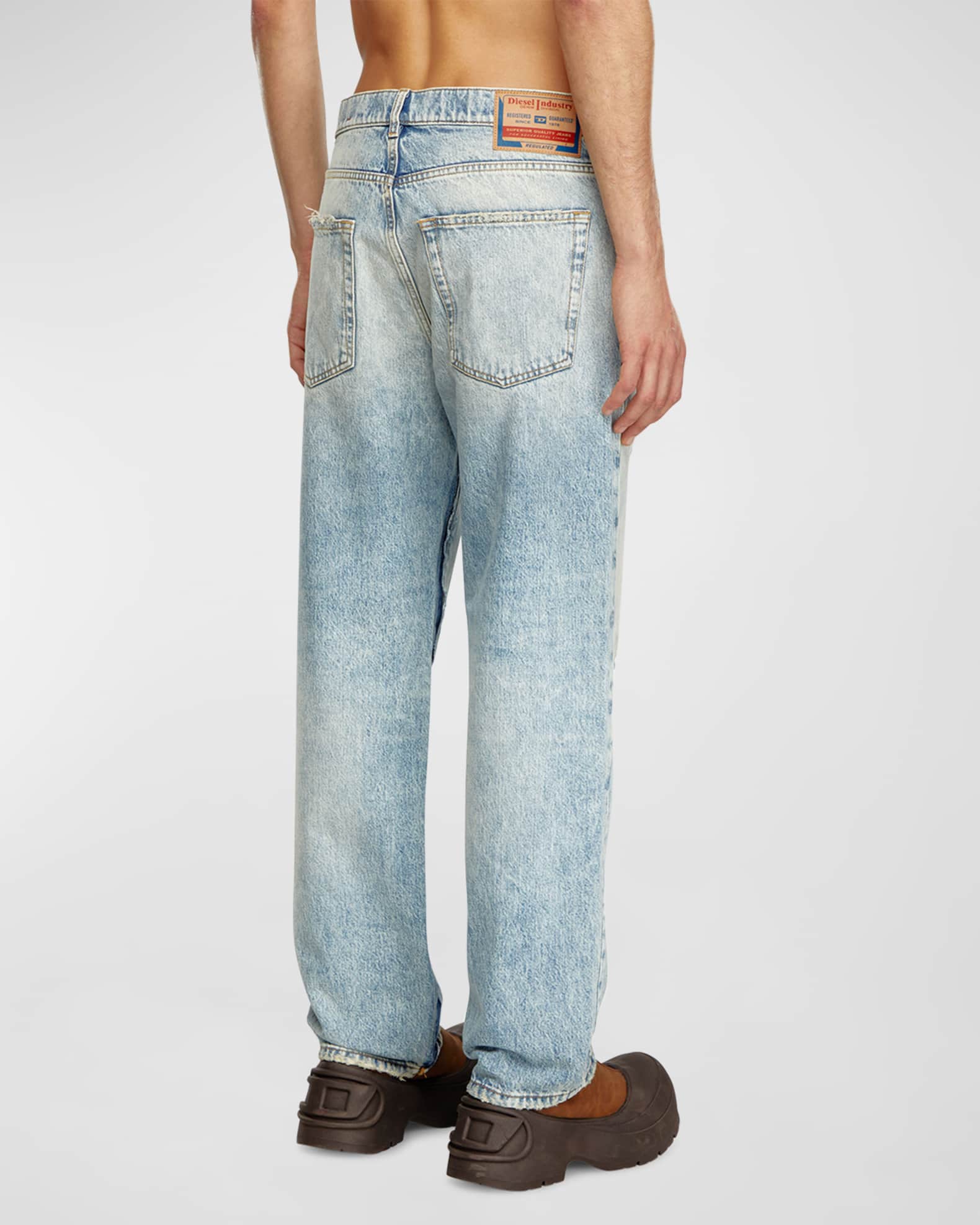 Diesel Men's D-Fire-S1 Destroyed Jeans | Neiman Marcus