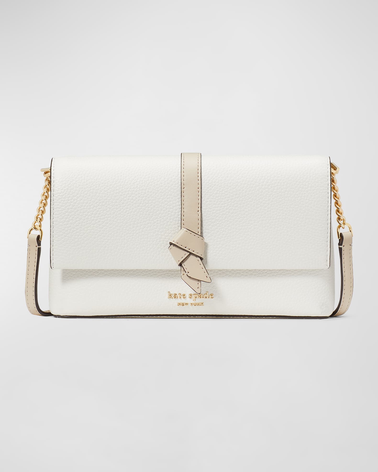 kate spade new york knott colorblock pebbled leather crossbody bag ...