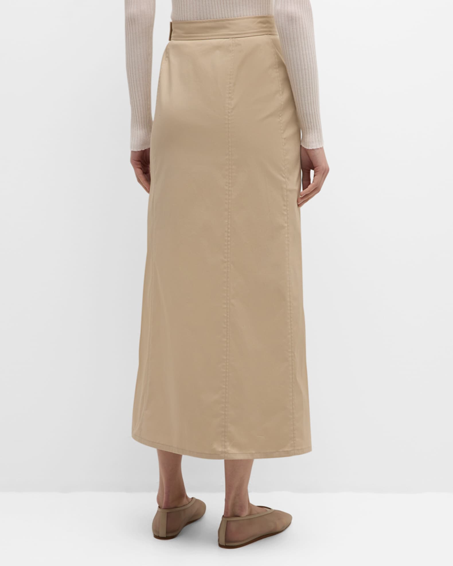 ADEAM Marta Long Wrap Skirt | Neiman Marcus