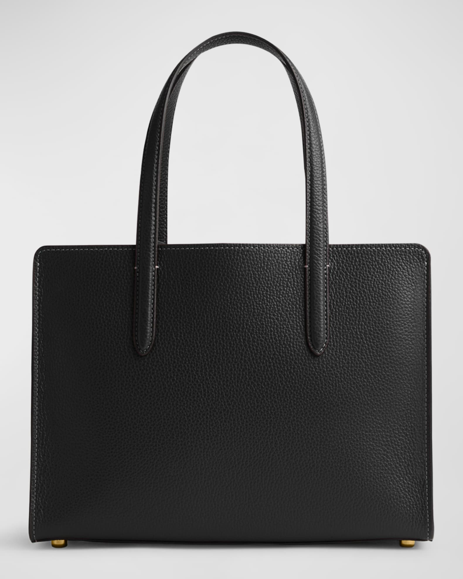 Coach Carter 28 Pebble Leather Shoulder Bag | Neiman Marcus