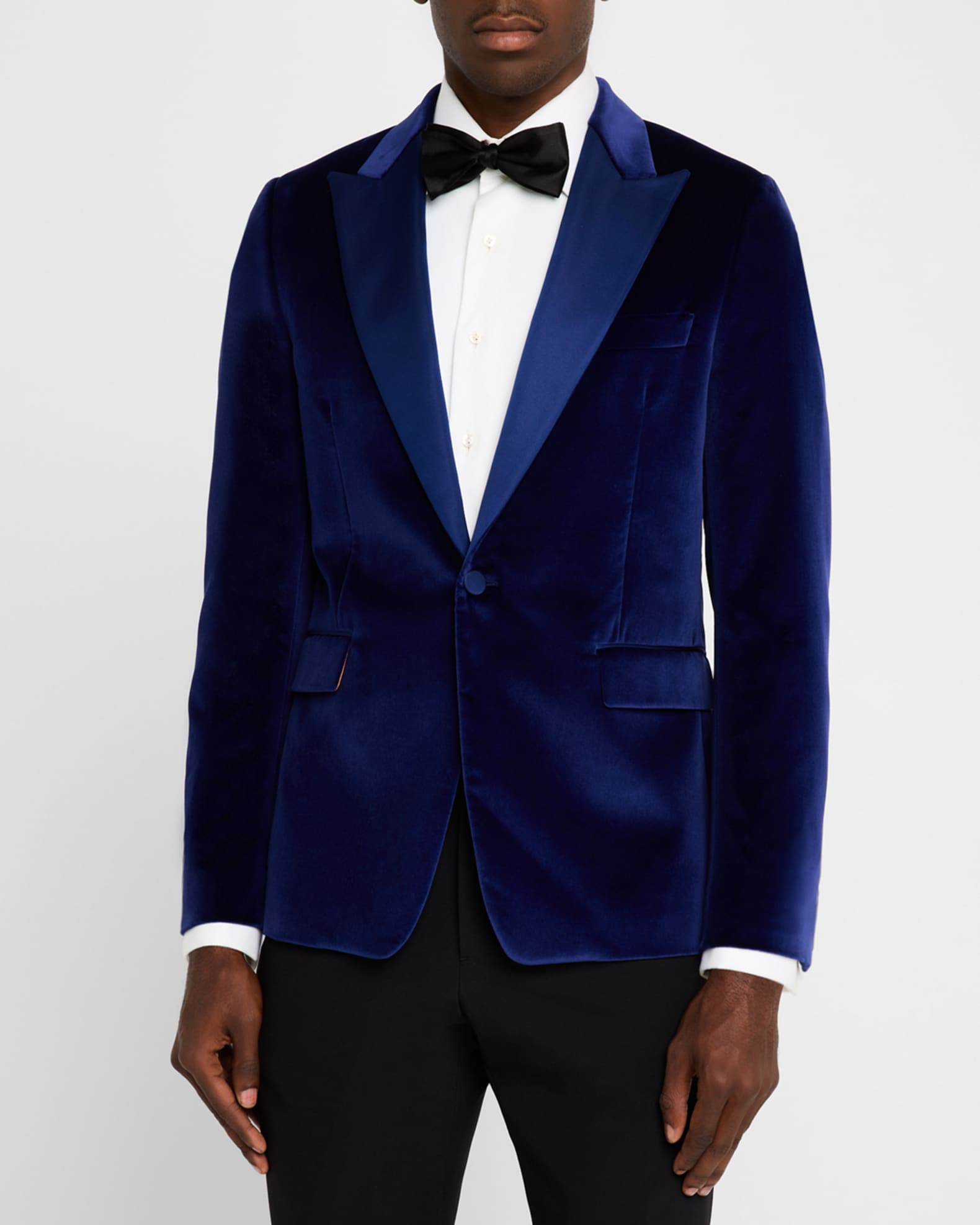Paul Smith Men's Velvet Single-Button Evening Jacket | Neiman Marcus