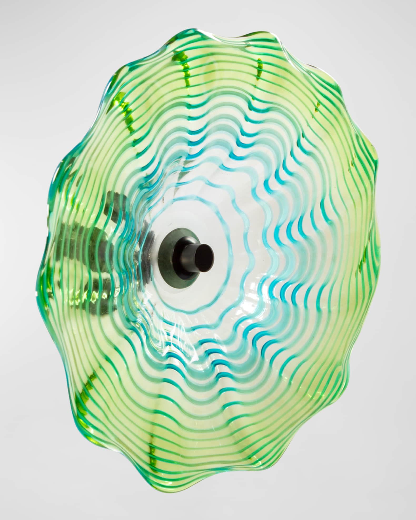 Dale Tiffany Milagra Art Glass Wall Decor, 12" Round | Neiman Marcus