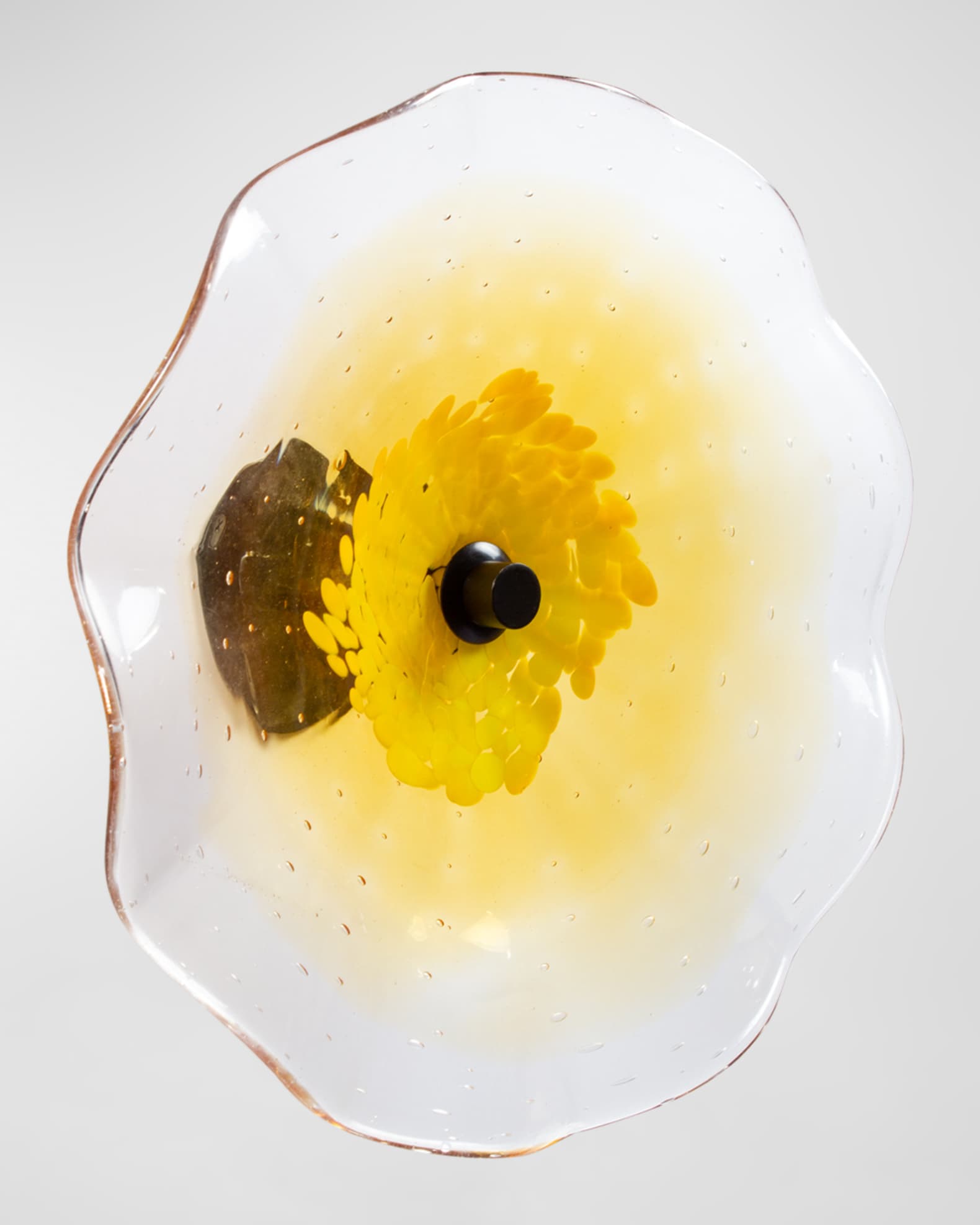 Dale Tiffany Milagra Art Glass Wall Decor, 12" Round | Neiman Marcus