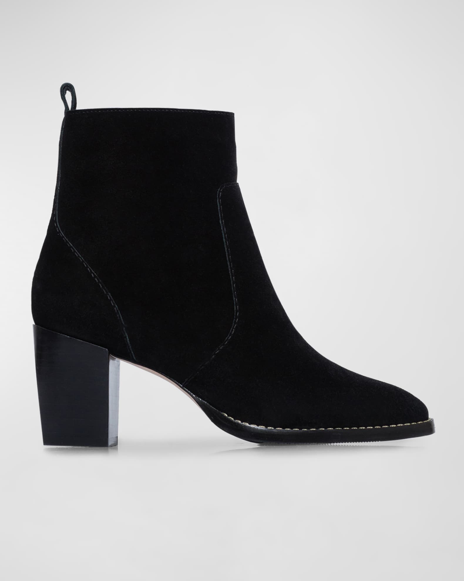 Bernardo Norwich Suede Ankle Booties | Neiman Marcus
