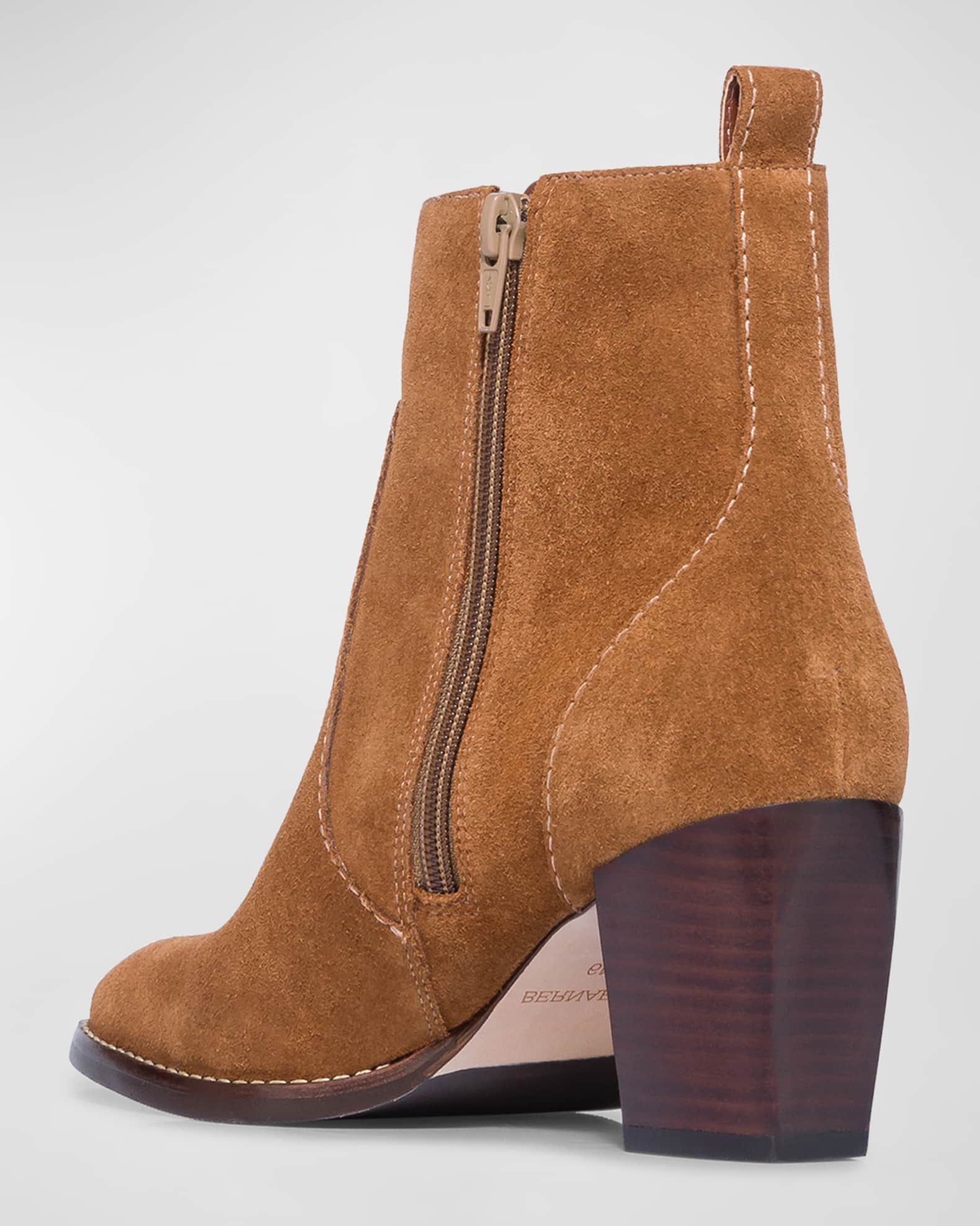 Bernardo Norwich Suede Ankle Booties | Neiman Marcus