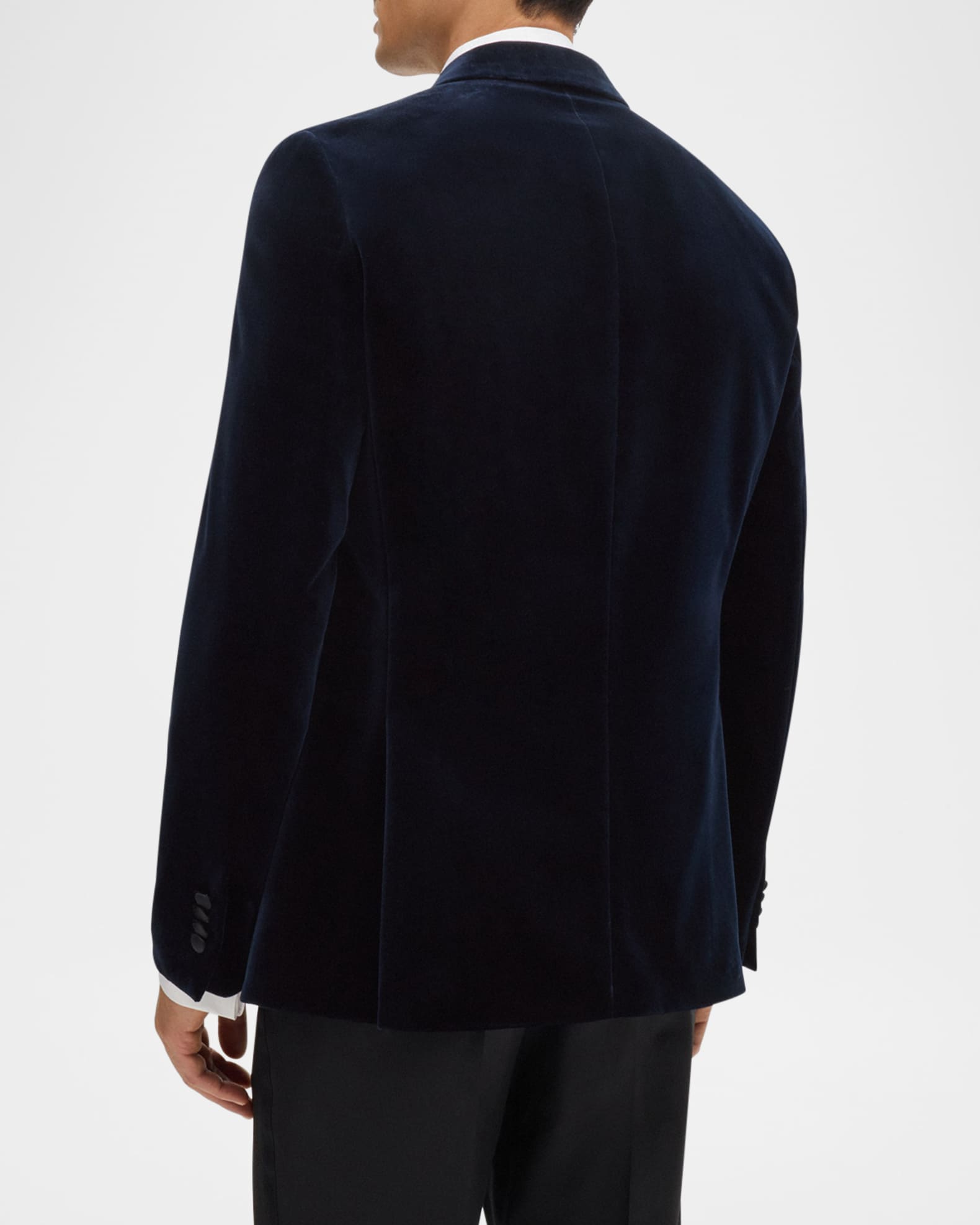 BOSS Men's Hutson Black Heritage Velvet Tuxedo Jacket | Neiman Marcus