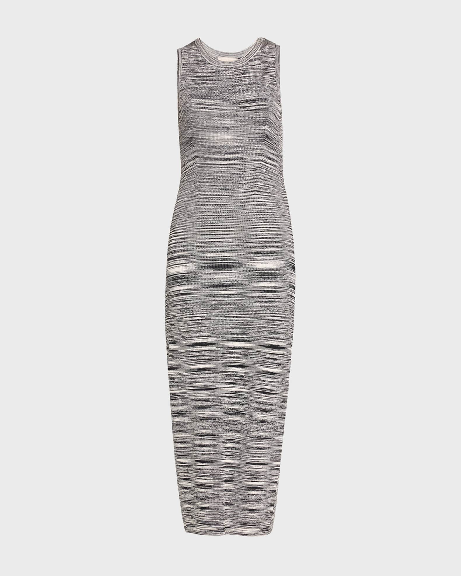 Ramy Brook Priscilla Multi-Knit Midi Dress | Neiman Marcus