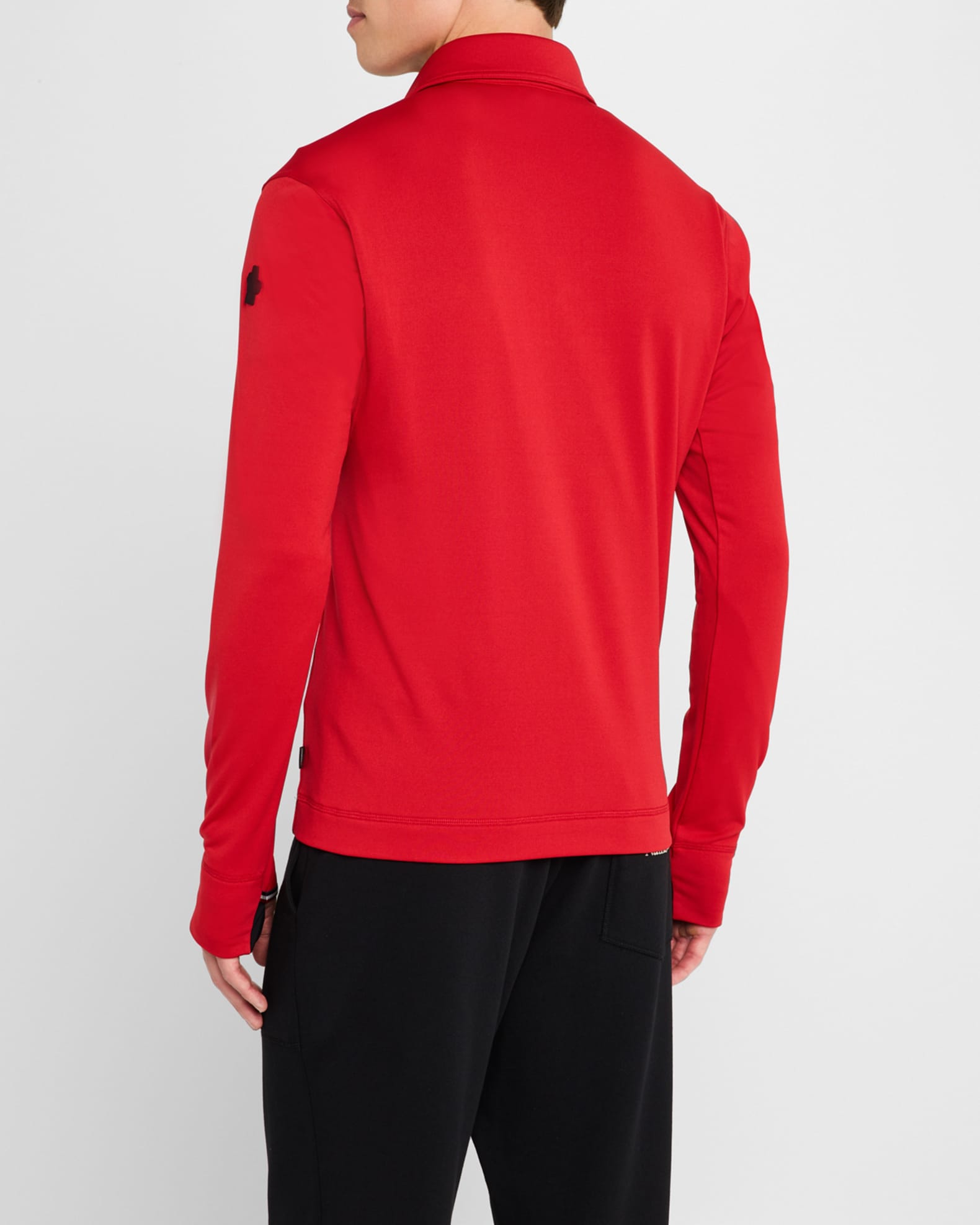Moncler Grenoble Men's Polartec Polo Shirt | Neiman Marcus Moncler Grenoble Men's Polartec Polo Shirt | Neiman Marcus