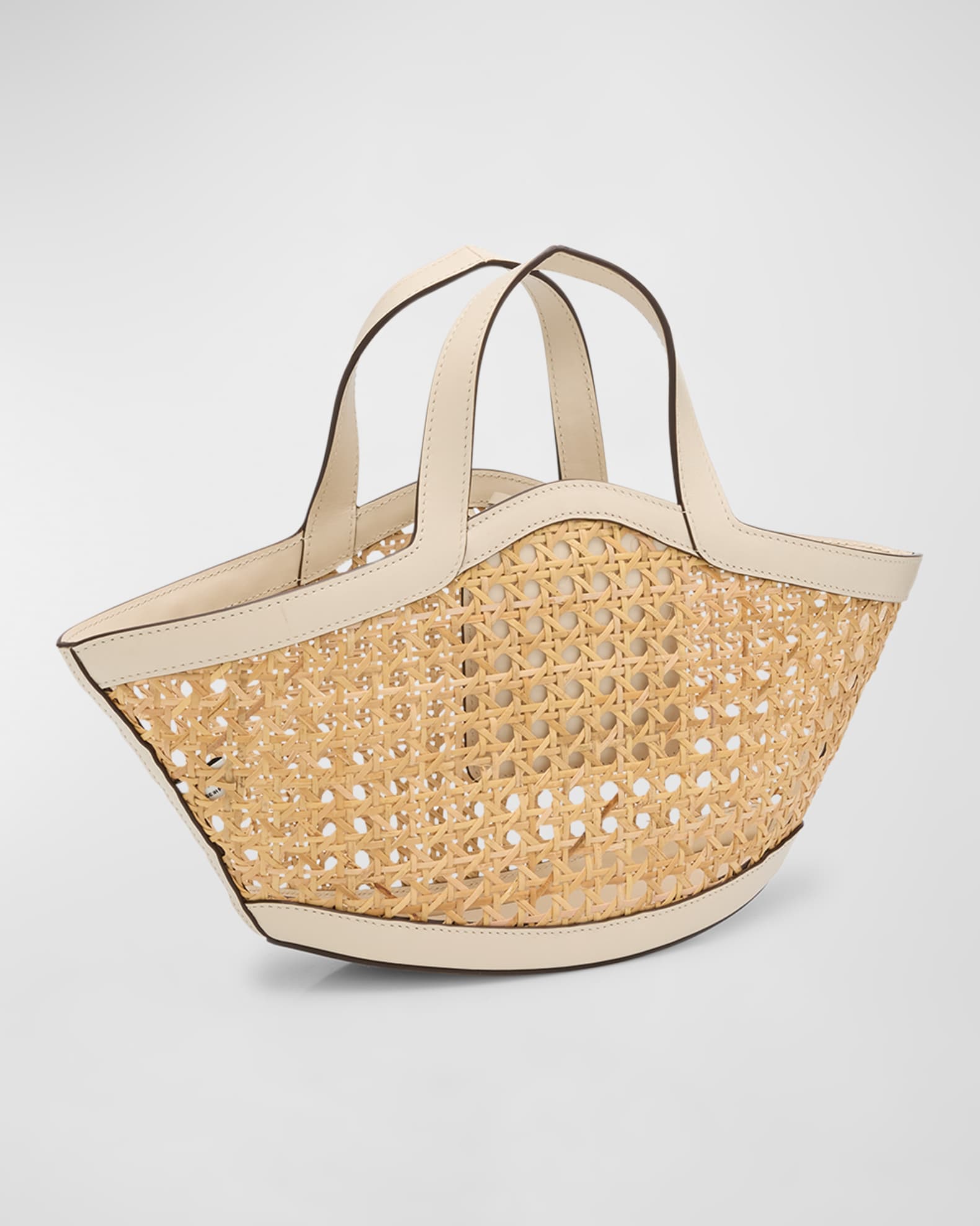 Cult Gaia Yara Mini Rattan Tote Bag | Neiman Marcus