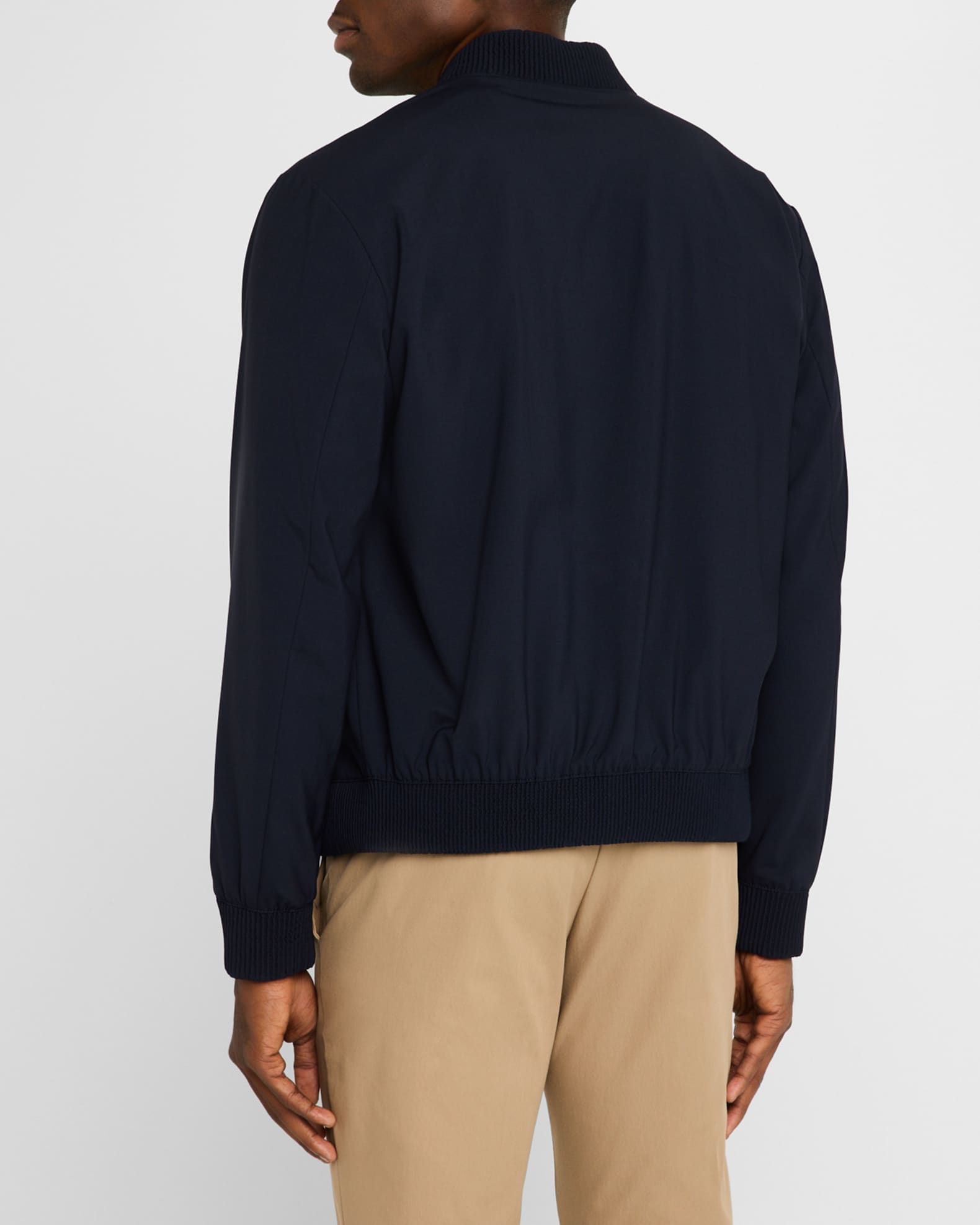 BOSS Men's Hanry Performance Tech Bomber Jacket | Neiman Marcus