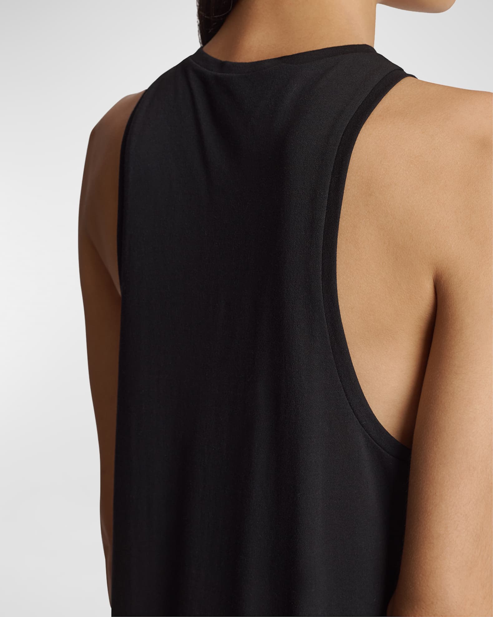 Khaite Vernetta Long Jersey Dress | Neiman Marcus