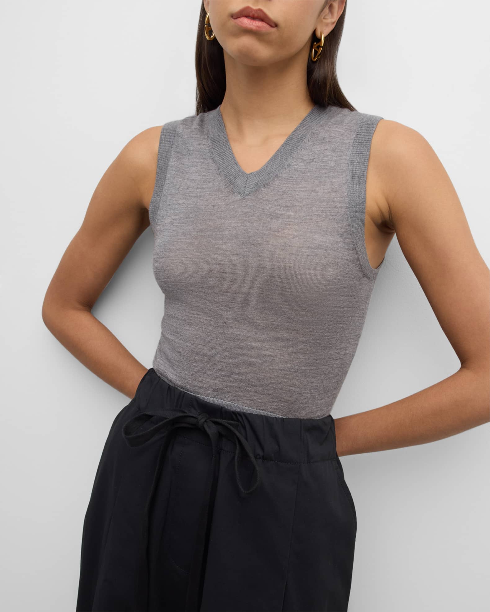 A.L.C. Brody Fine Merino Vest | Neiman Marcus