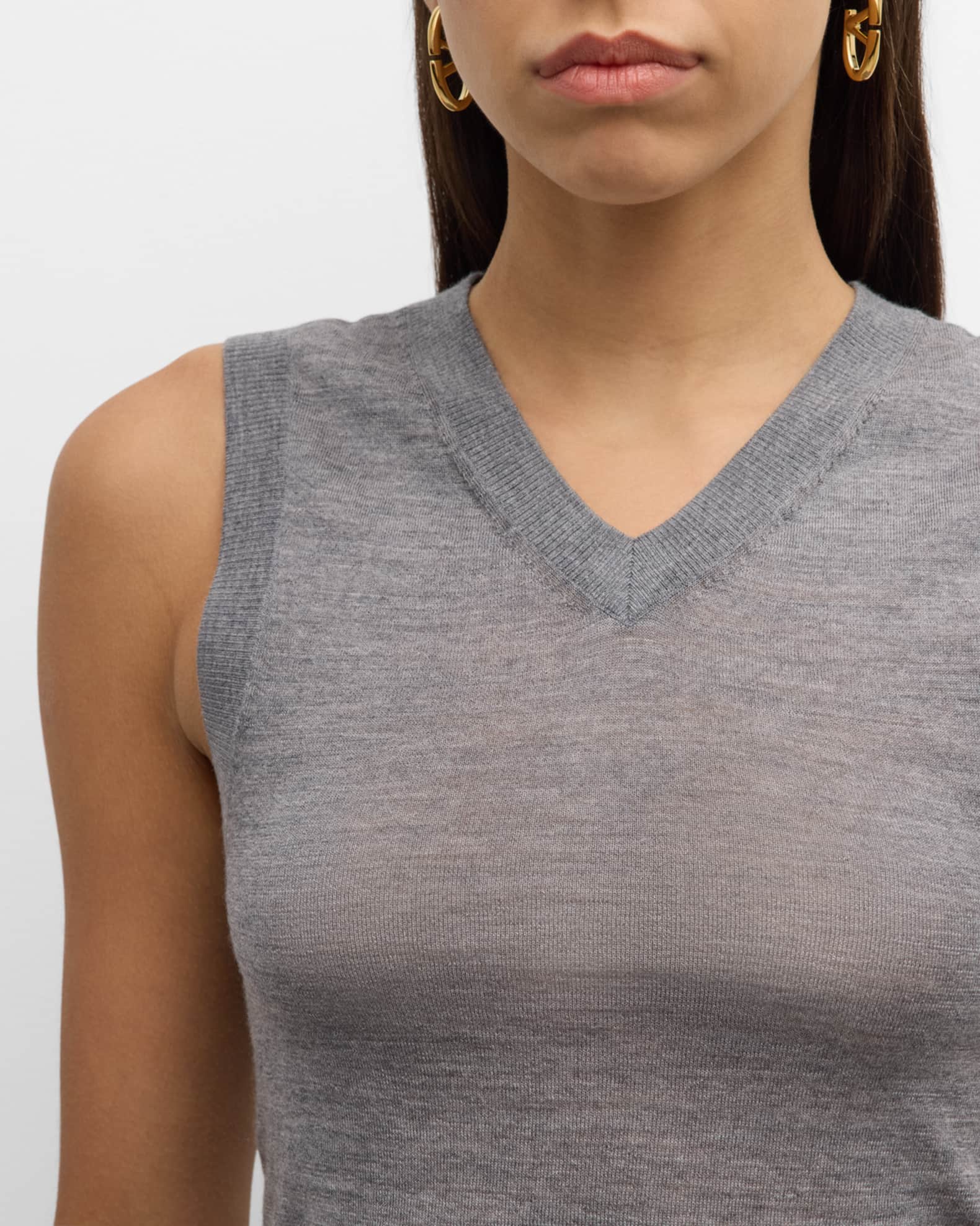 A.L.C. Brody Fine Merino Vest | Neiman Marcus