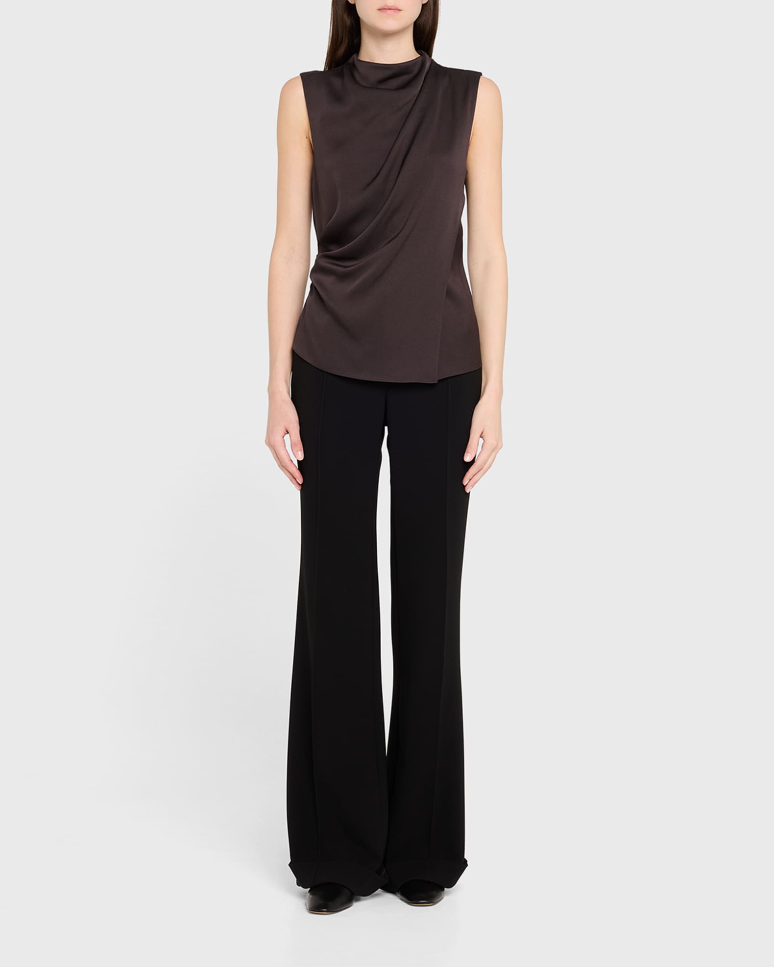 A.L.C. Amira Cowl-Neck Sleeveless Top | Neiman Marcus