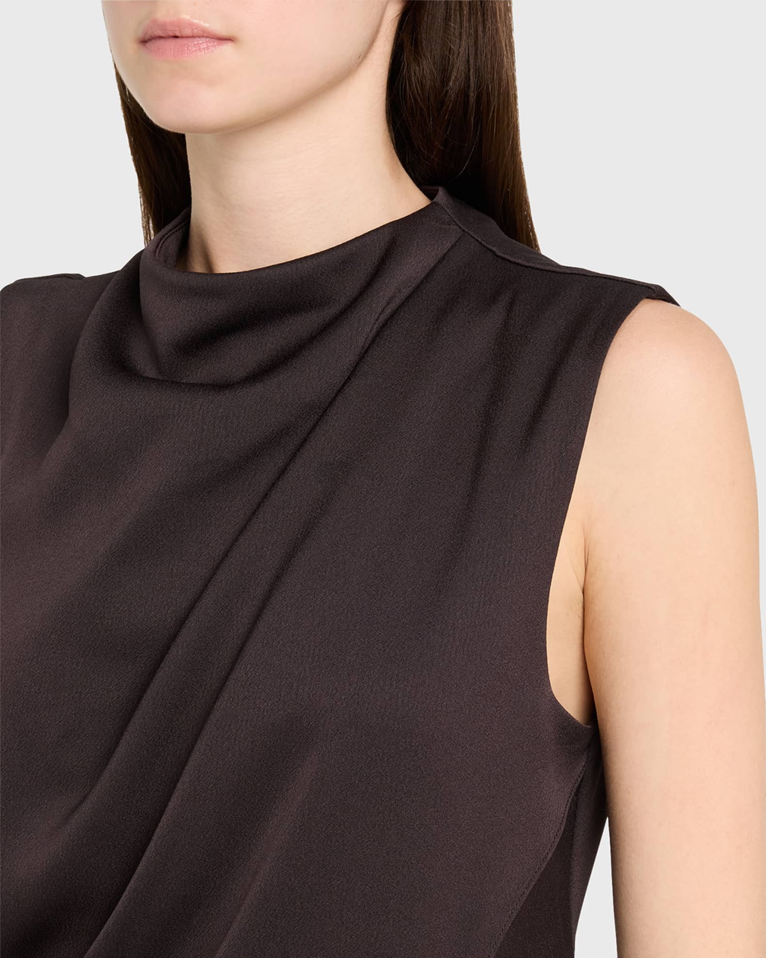 A.L.C. Amira Cowl-Neck Sleeveless Top | Neiman Marcus