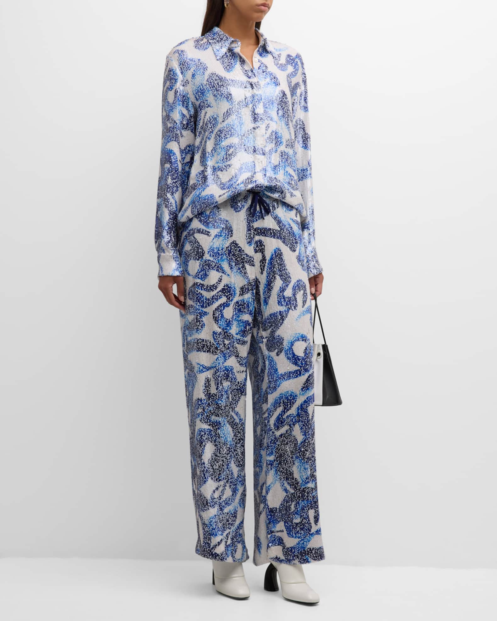 Abstract Sequined Collection | Neiman Marcus