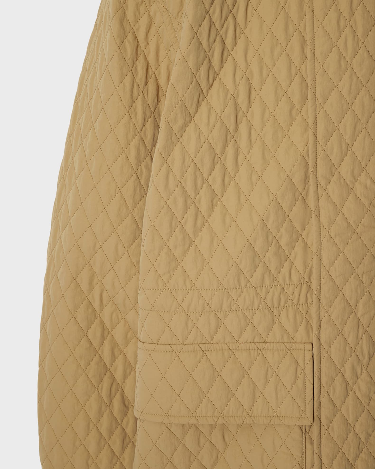Burberry Short Quilted Parka Jacket | Neiman Marcus