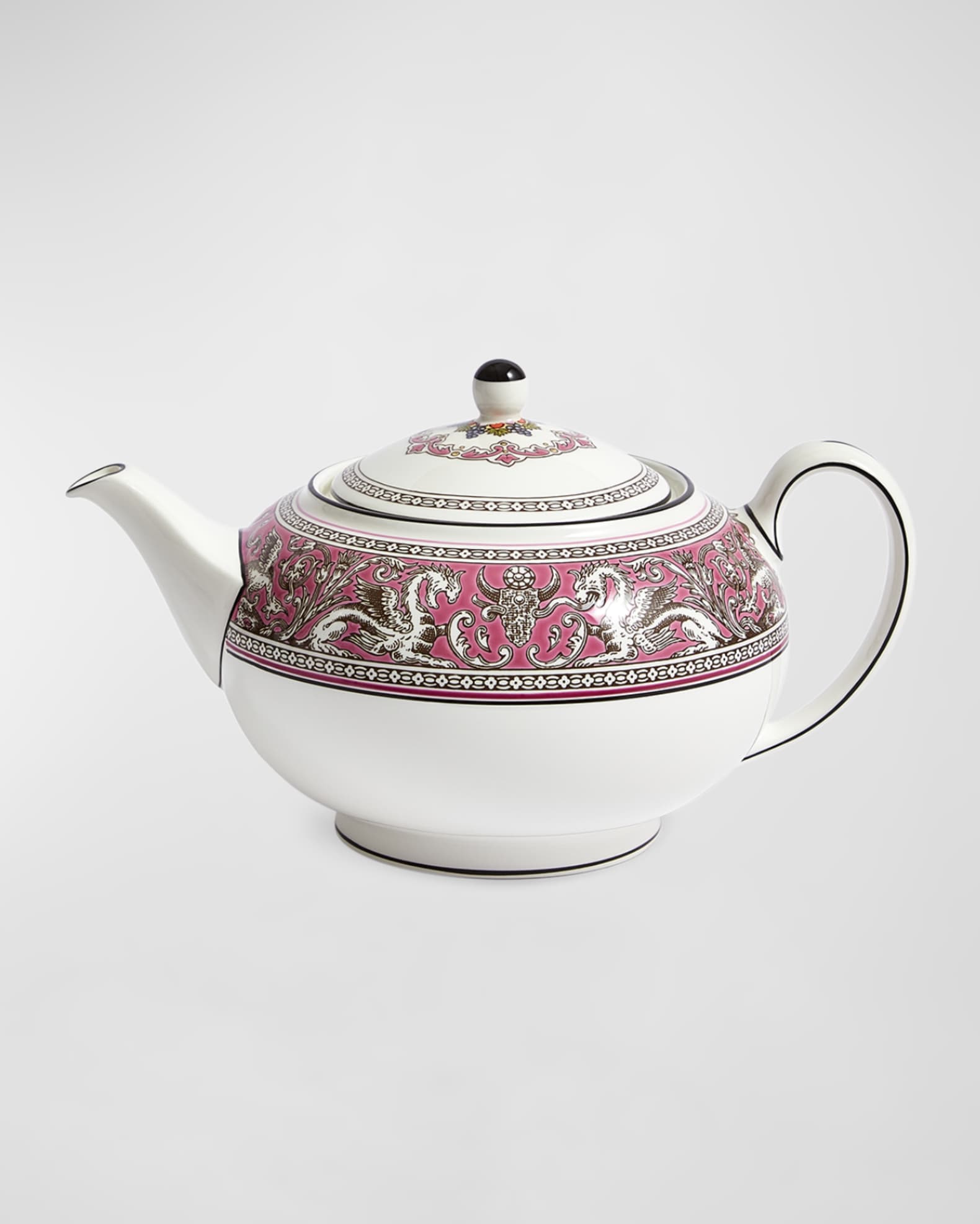 Wedgwood Florentine Fuchsia Teapot, 27 oz. | Neiman Marcus