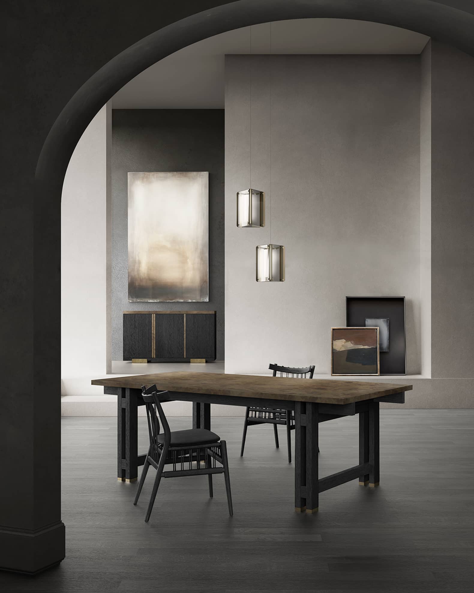 Cavalletto Home Banco Dining Table, 88" | Neiman Marcus