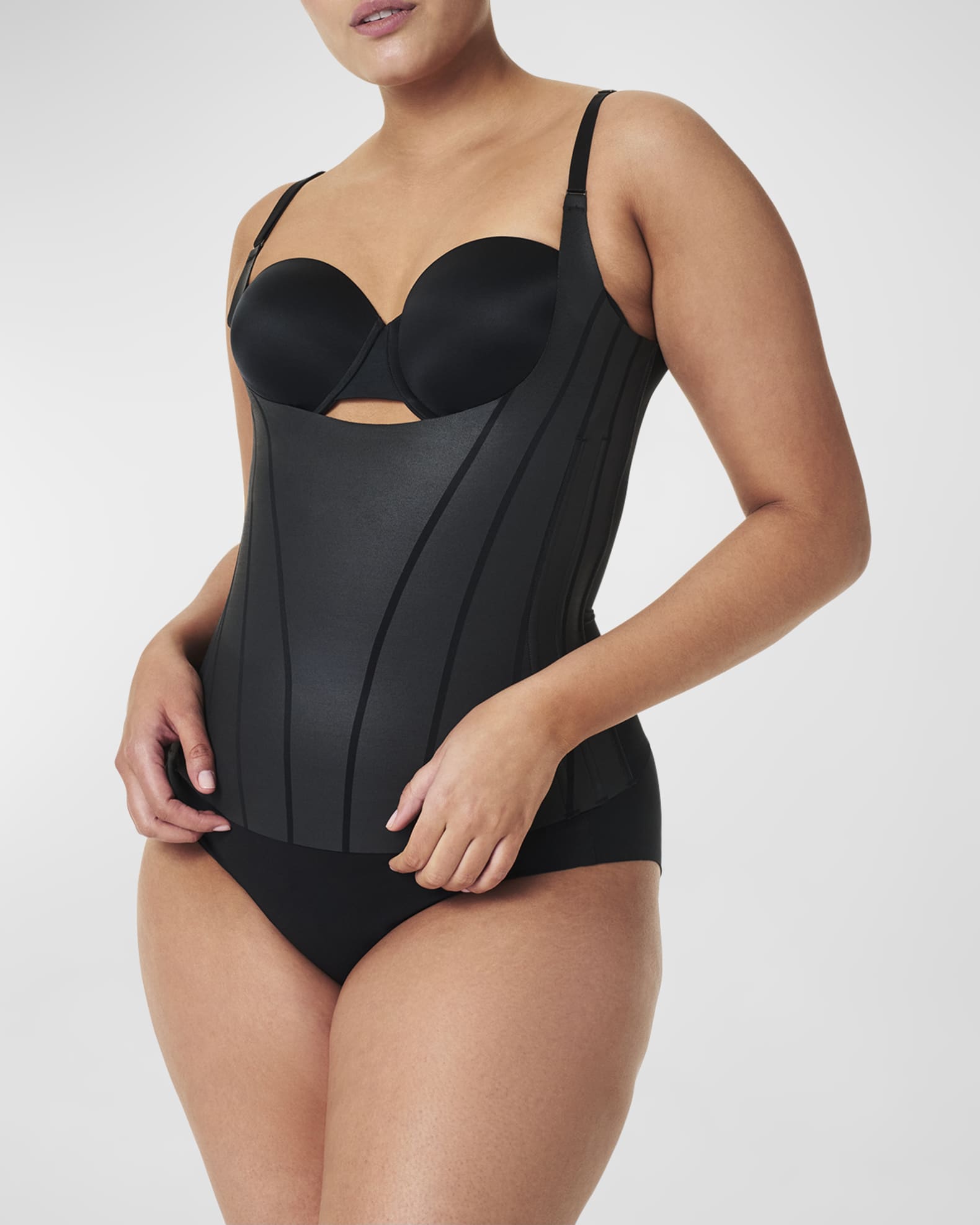 Spanx Super Sculpt Open-Bust Firm Control Cami | Neiman Marcus