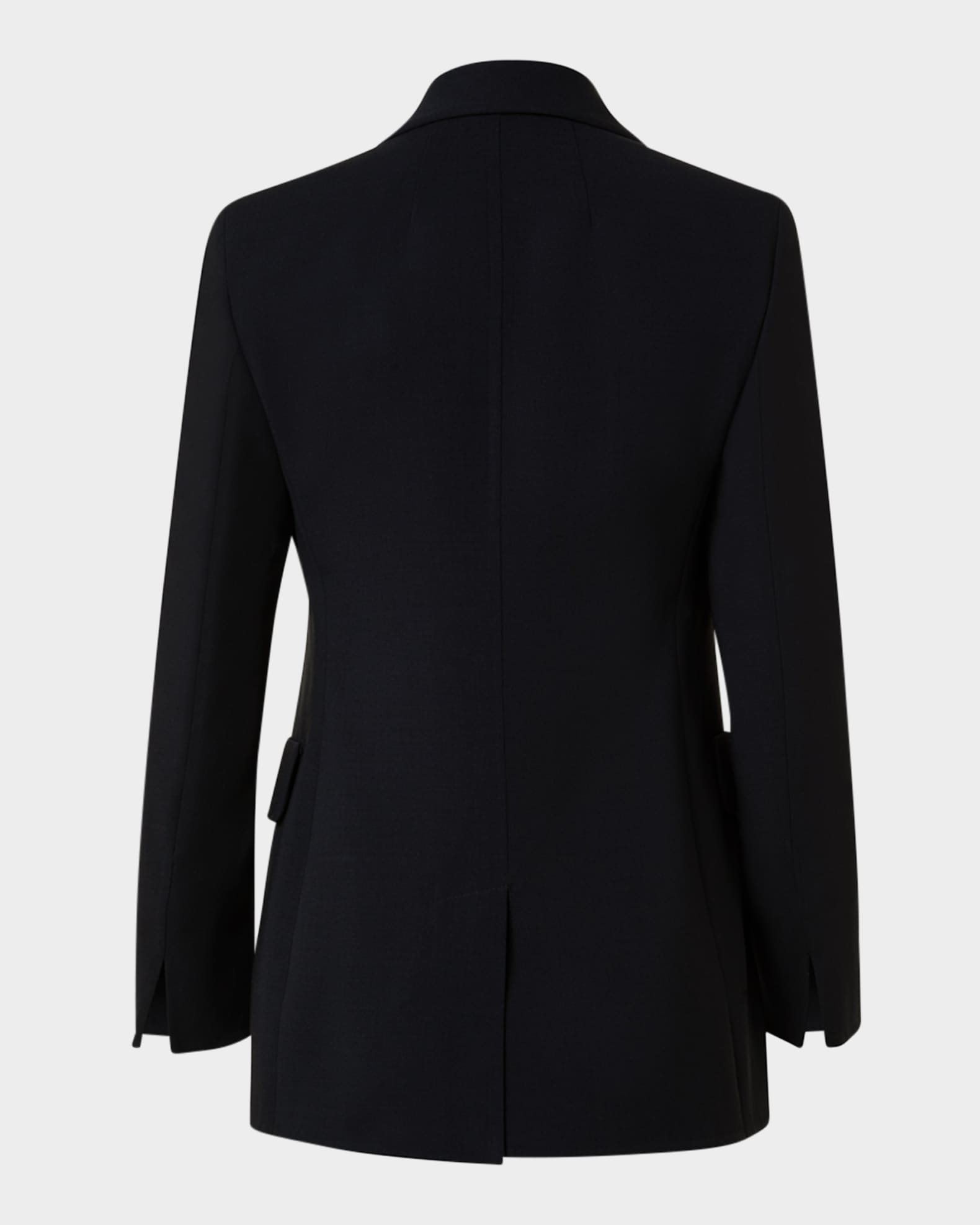 Akris Lucia Wool Double-Breasted Jacket | Neiman Marcus