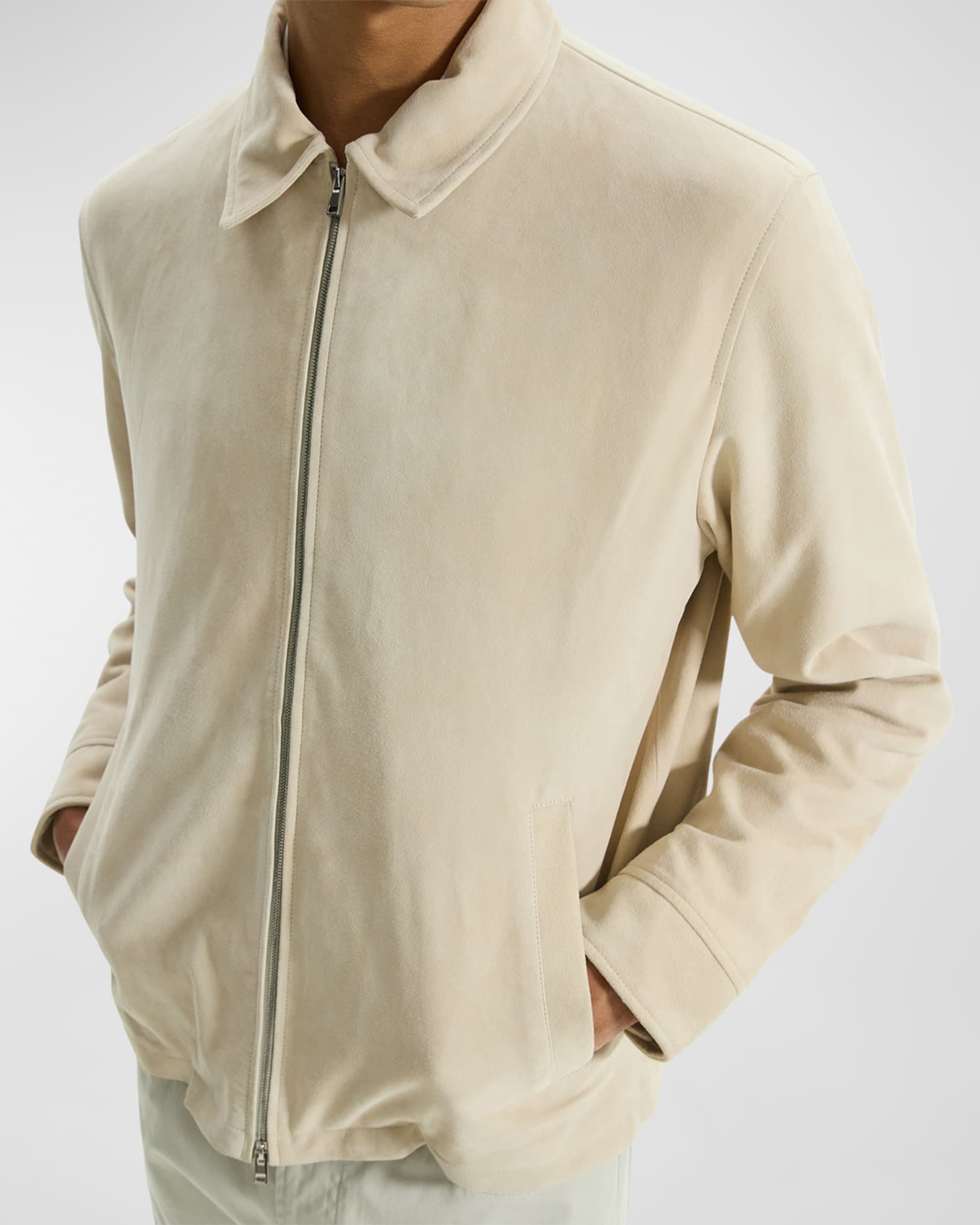 Men's Hazelton Leather Blouson Jacket | Neiman Marcus