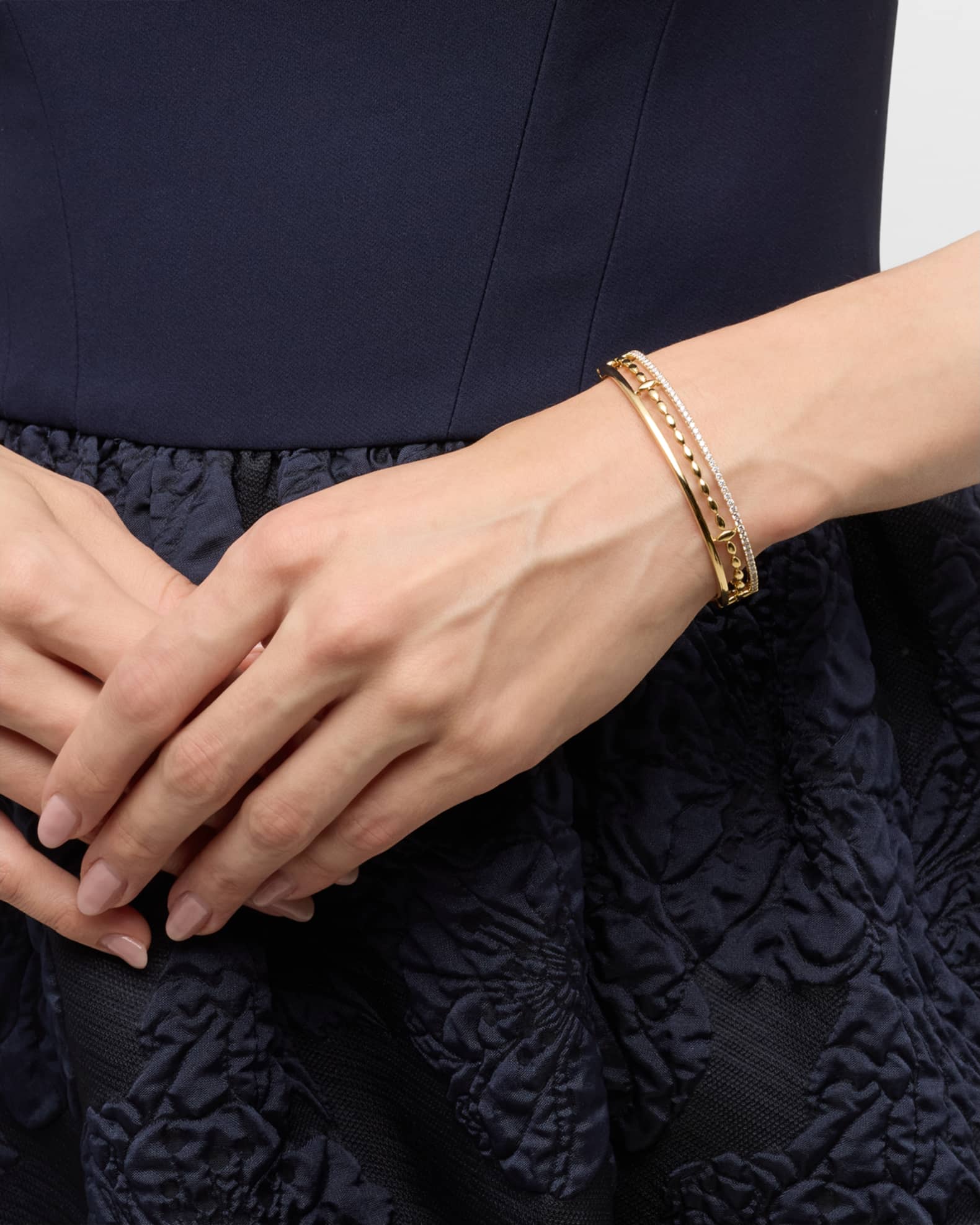 Etho Maria My Etho 18K Yellow Gold Diamond Bracelet | Neiman Marcus
