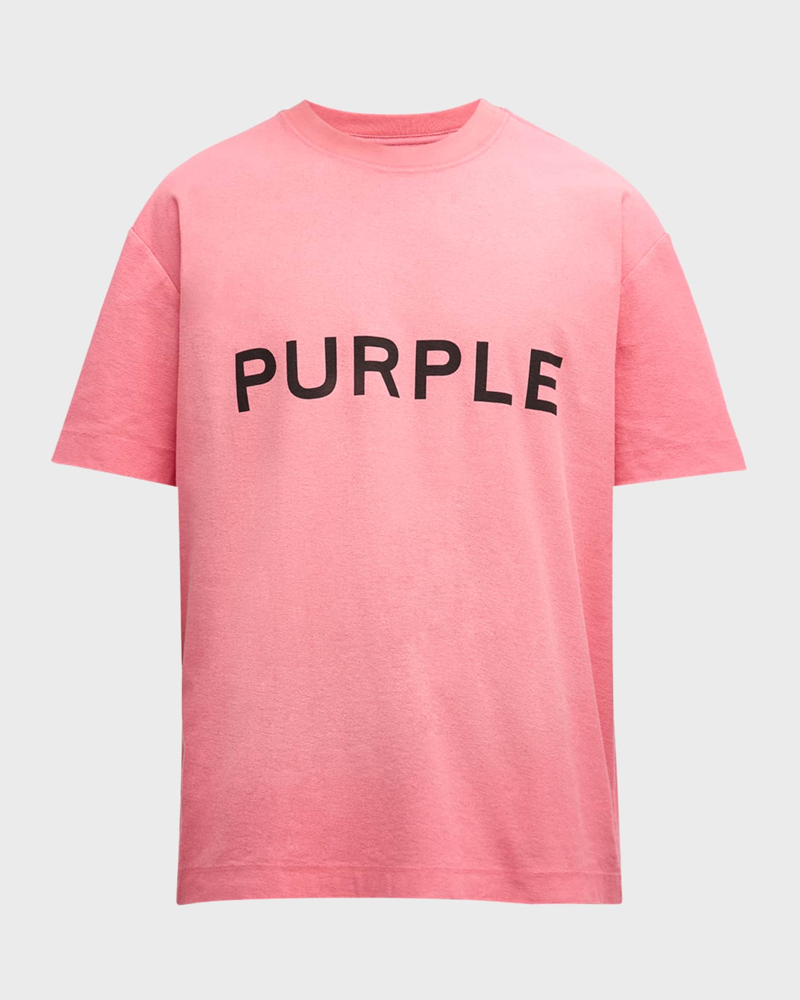PURPLE Men's Textured Jersey T-Shirt | Neiman Marcus