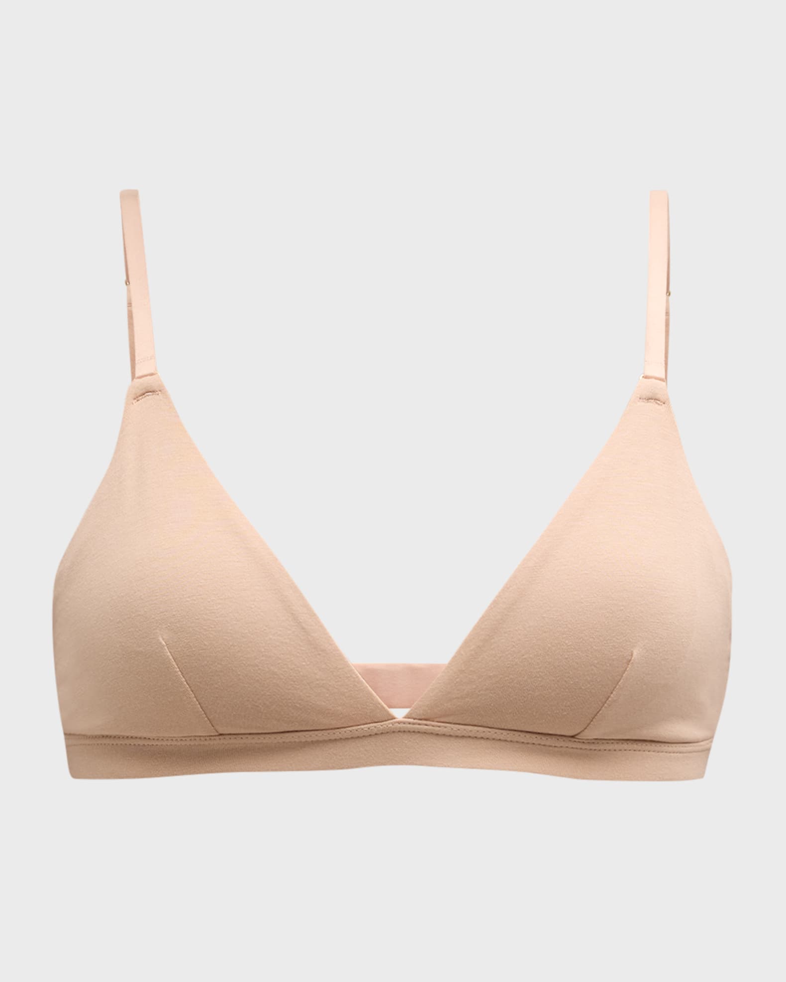 Skin Gelina Cotton Triangle Bralette | Neiman Marcus