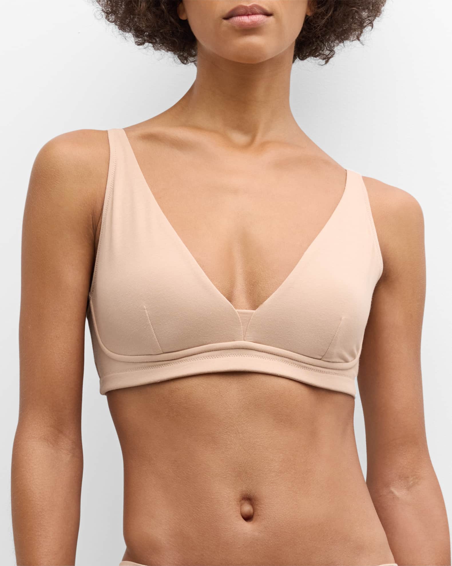 Skin Gracelynne Supportive Plunging Bralette | Neiman Marcus