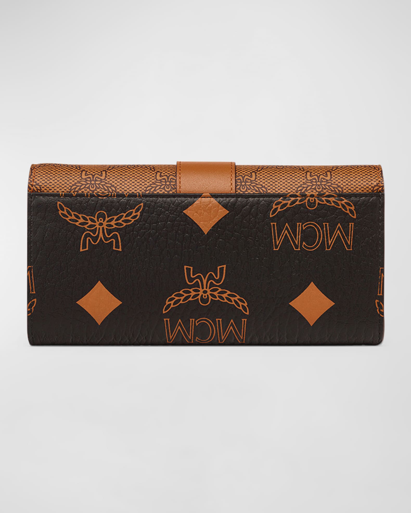 MCM Tracy Mix Visetos and Lauretos Wallet on Chain | Neiman Marcus