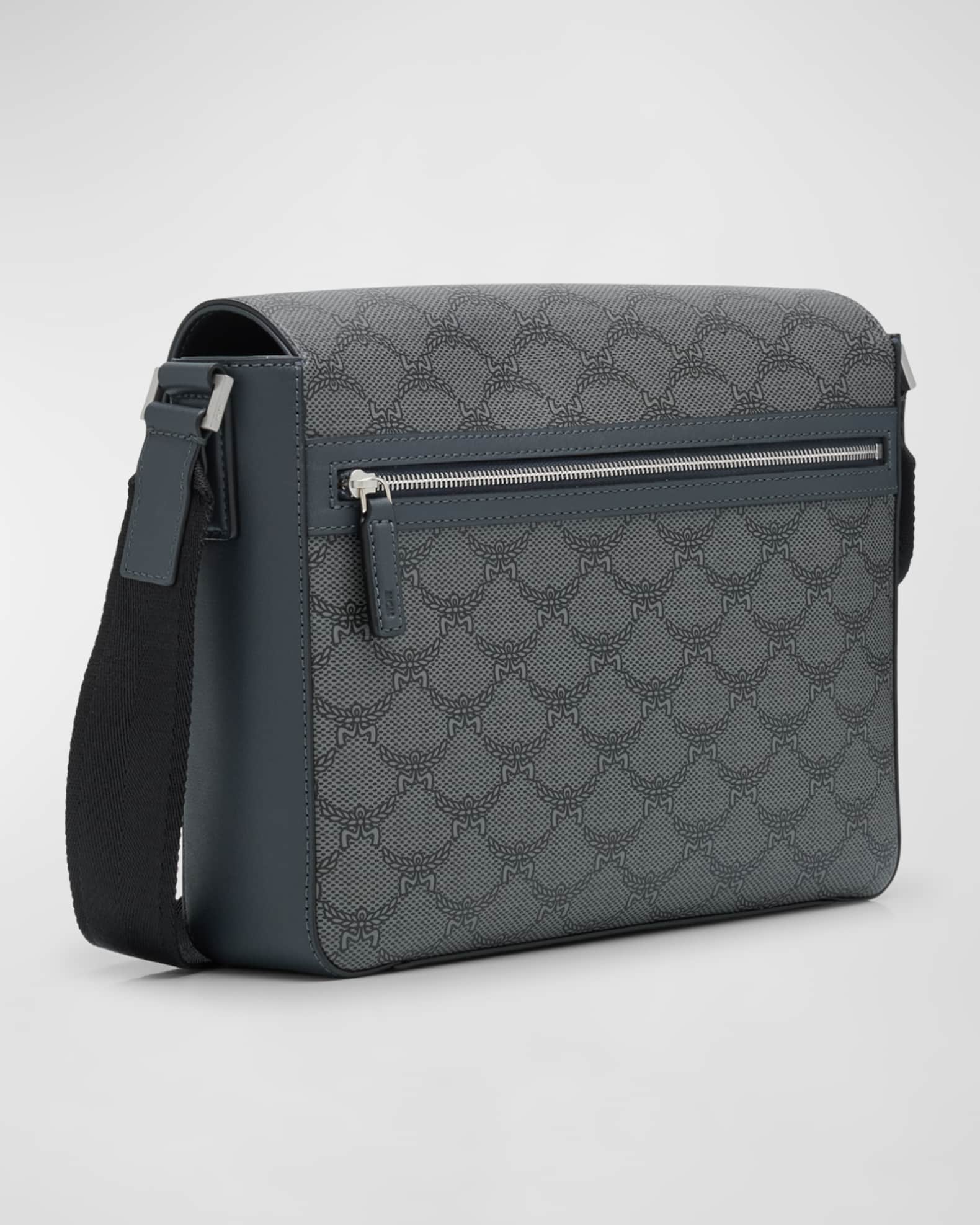 MCM Men's Himmel Lauretos Small Messenger Bag | Neiman Marcus