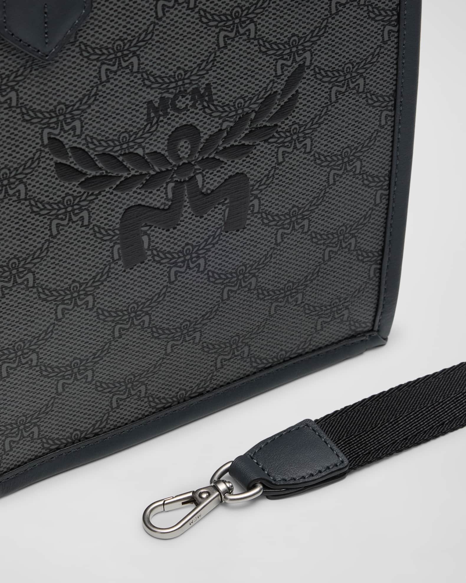 MCM Men's Himmel Lauretos Mini Tote Bag | Neiman Marcus