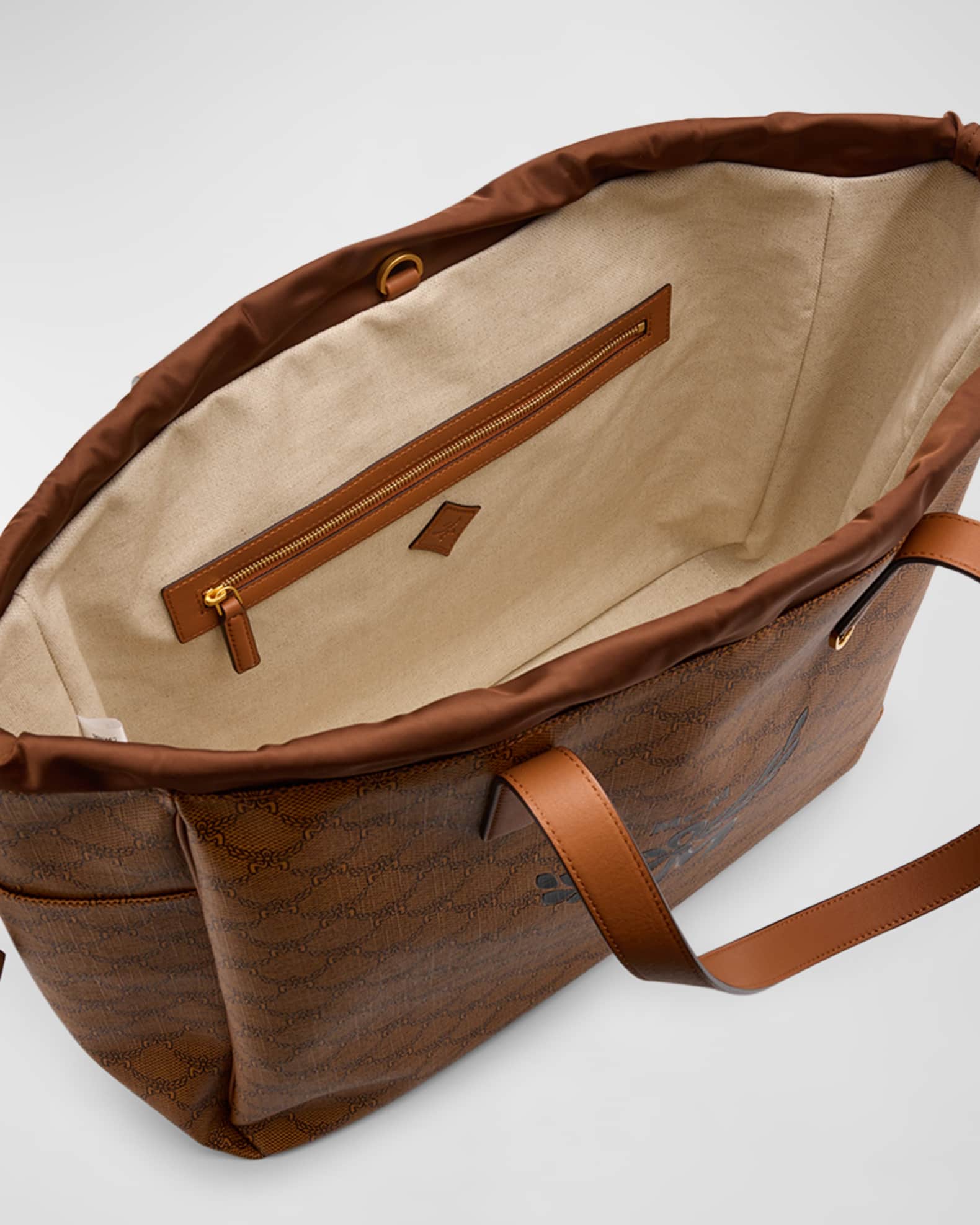 MCM Men's Himmel Lauretos XL Tote Bag | Neiman Marcus