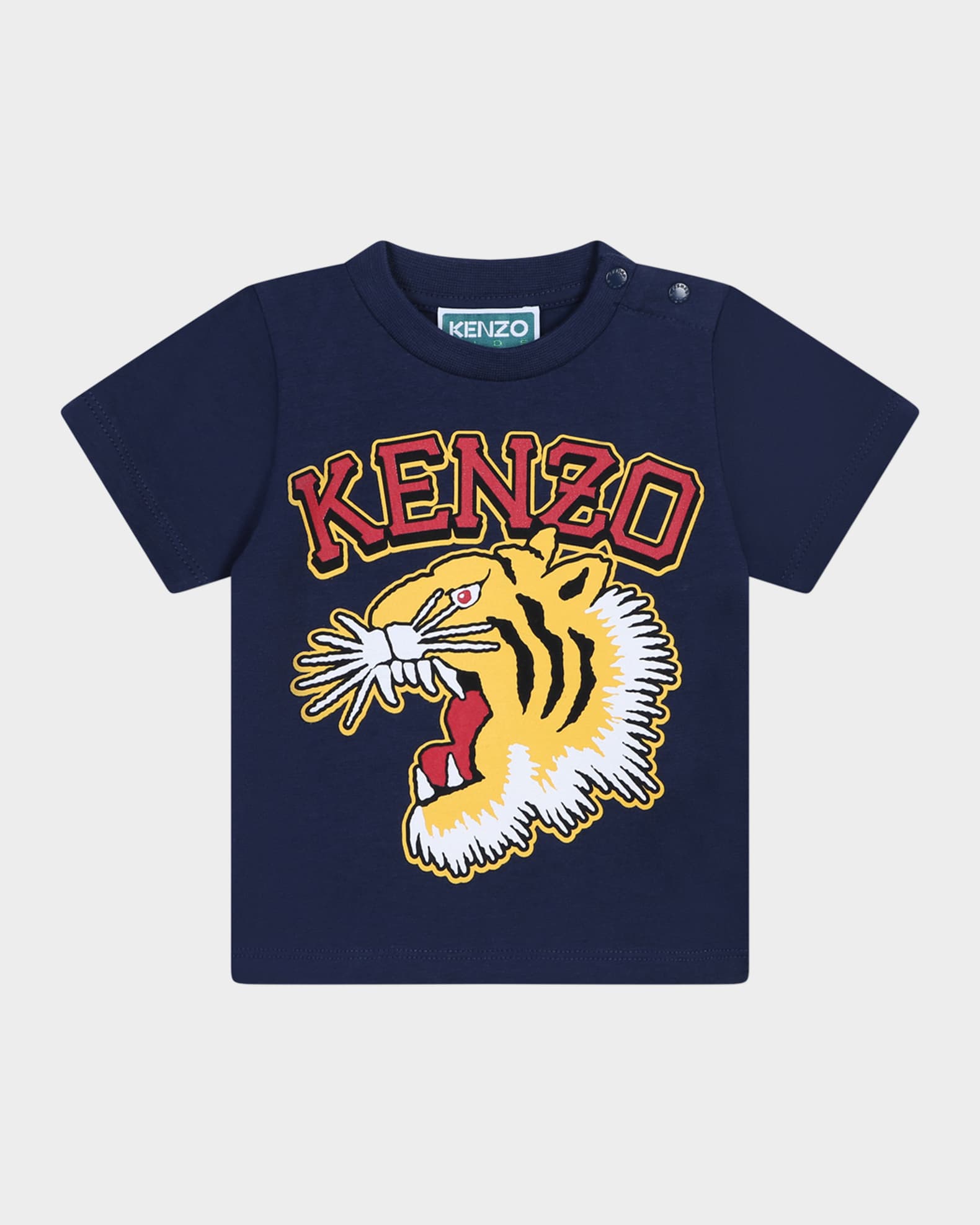 Kenzo Boy's Classic Animal & Logo-Print T-Shirt, Size 6M-2 | Neiman Marcus