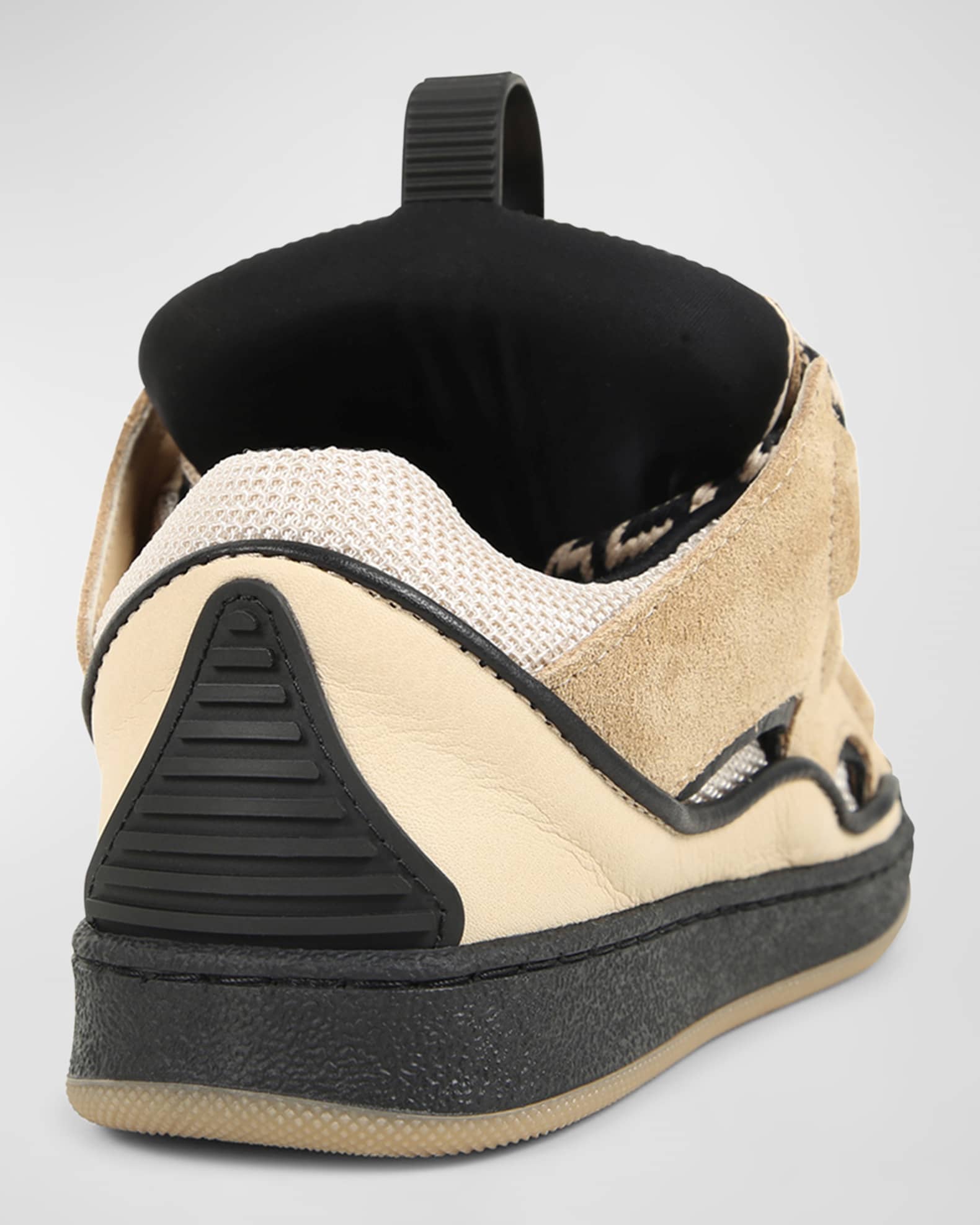 Lanvin Boy's Curb Suede Chunky Low-Top Sneakers, Kids | Neiman Marcus