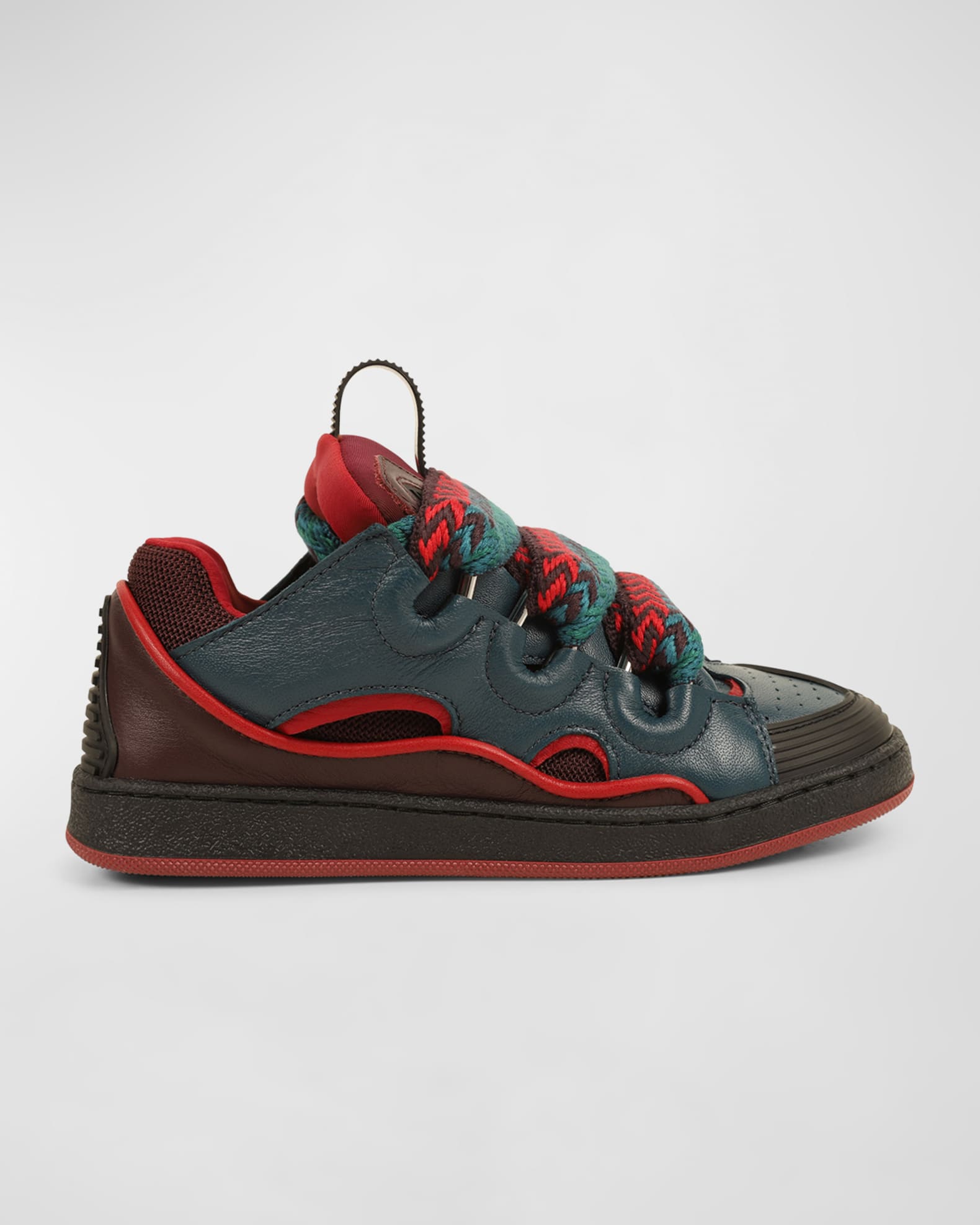 Lanvin Boy's Curb Suede Chunky Low-Top Sneakers, Kids | Neiman Marcus