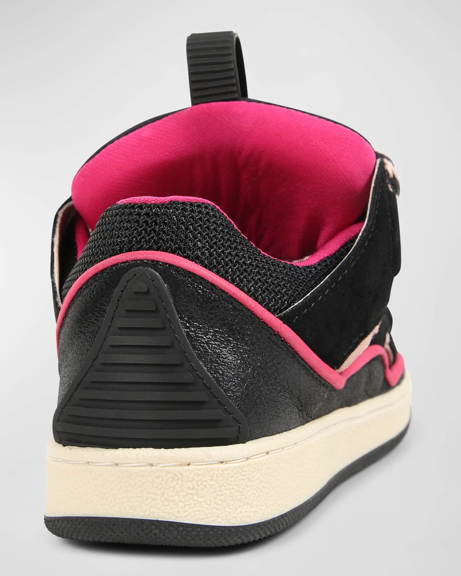 Lanvin Boy's Curb Suede Chunky Low-Top Sneakers, Kids | Neiman Marcus
