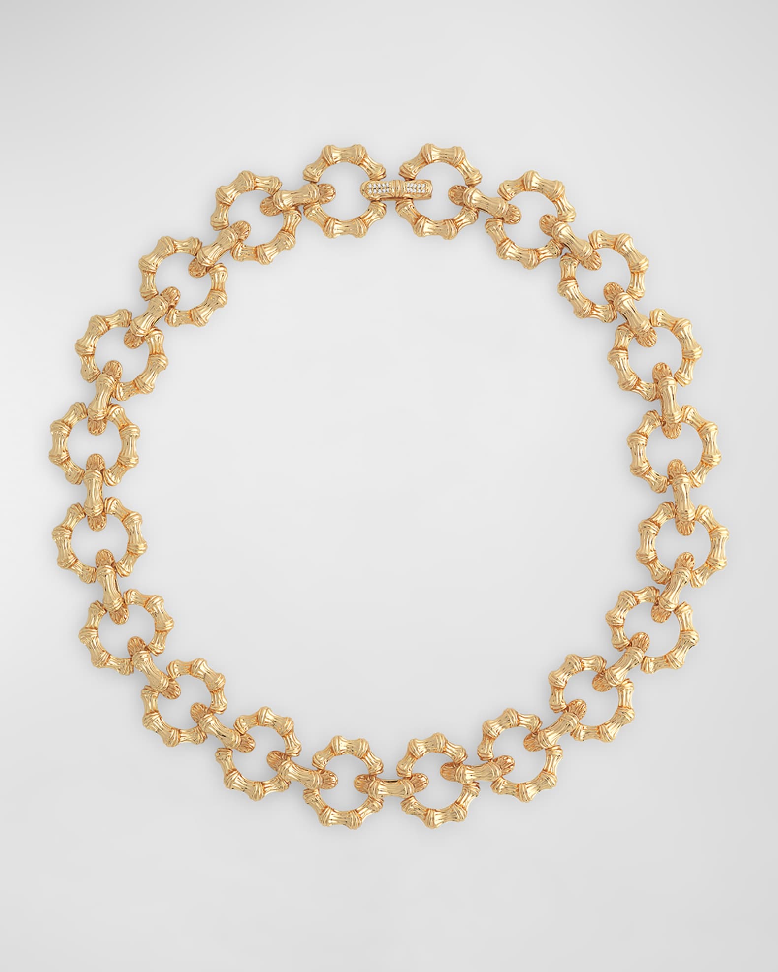 Anabel Aram Jewelry Bamboo Chain Necklace | Neiman Marcus