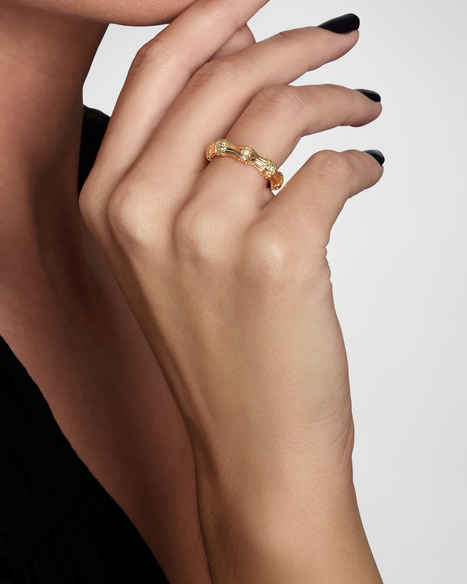 Anabel Aram Jewelry Bamboo Single Ring | Neiman Marcus