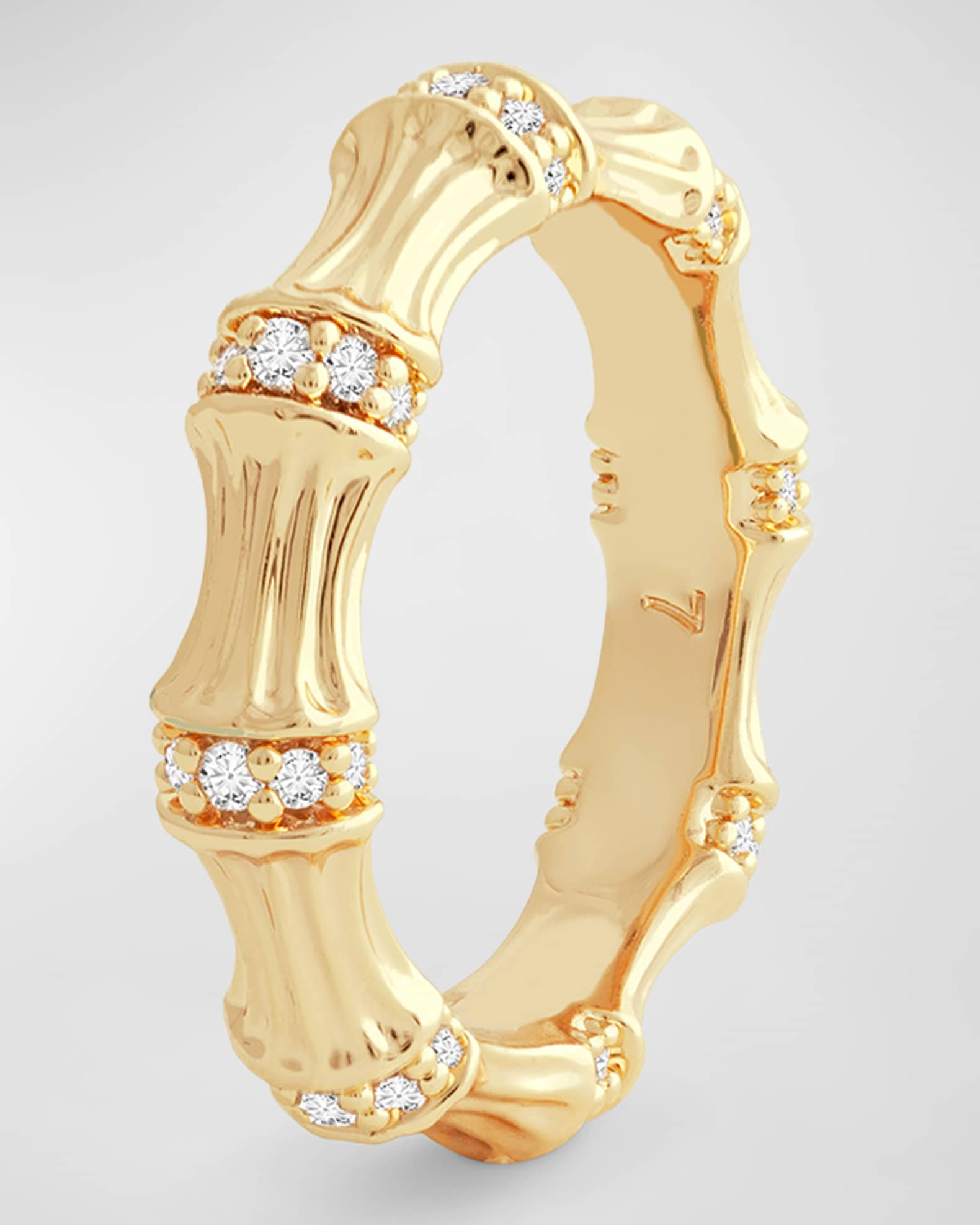 Anabel Aram Jewelry Bamboo Single Ring | Neiman Marcus