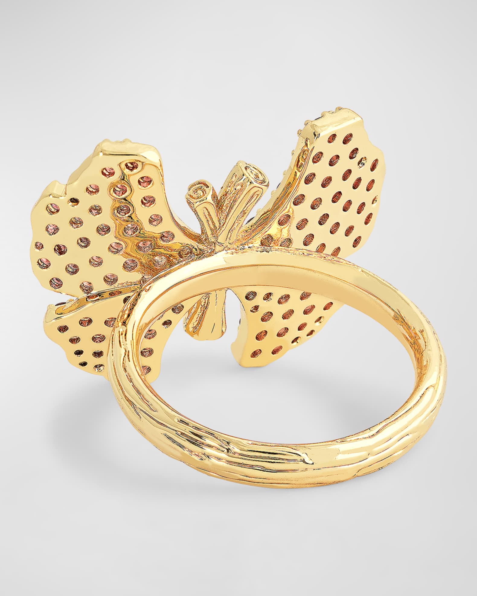 Anabel Aram Jewelry Butterfly Pave Ring | Neiman Marcus