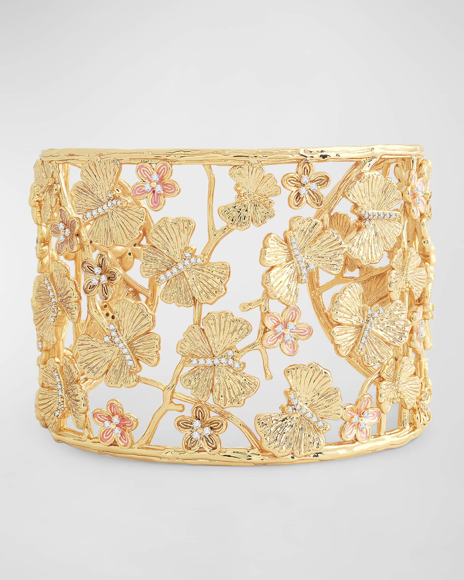 Anabel Aram Jewelry Butterfly Cuff Bracelet | Neiman Marcus