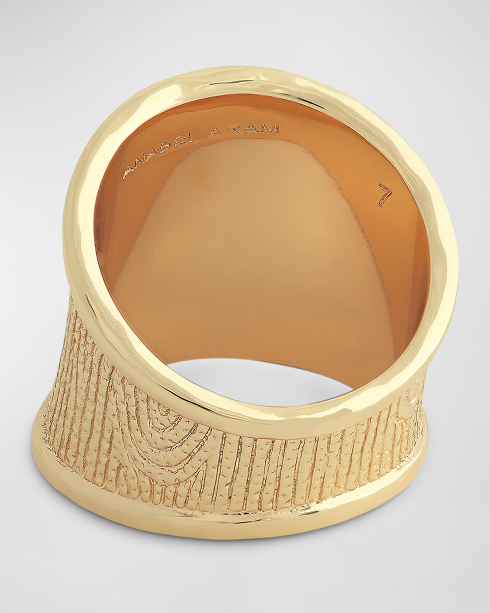 Anabel Aram Jewelry Enchanted Forest Bark Ring | Neiman Marcus