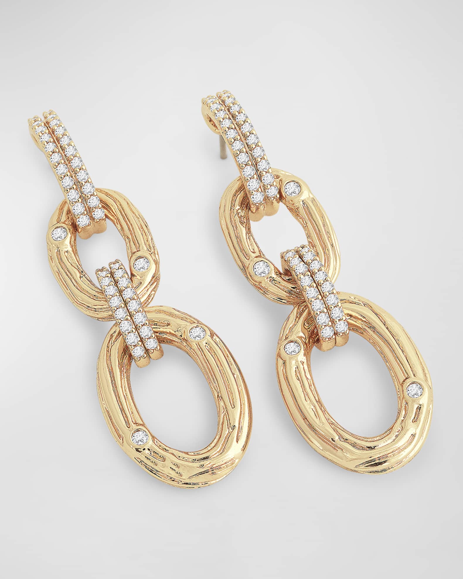 Anabel Aram Jewelry Enchanted Forest Chain Earrings | Neiman Marcus