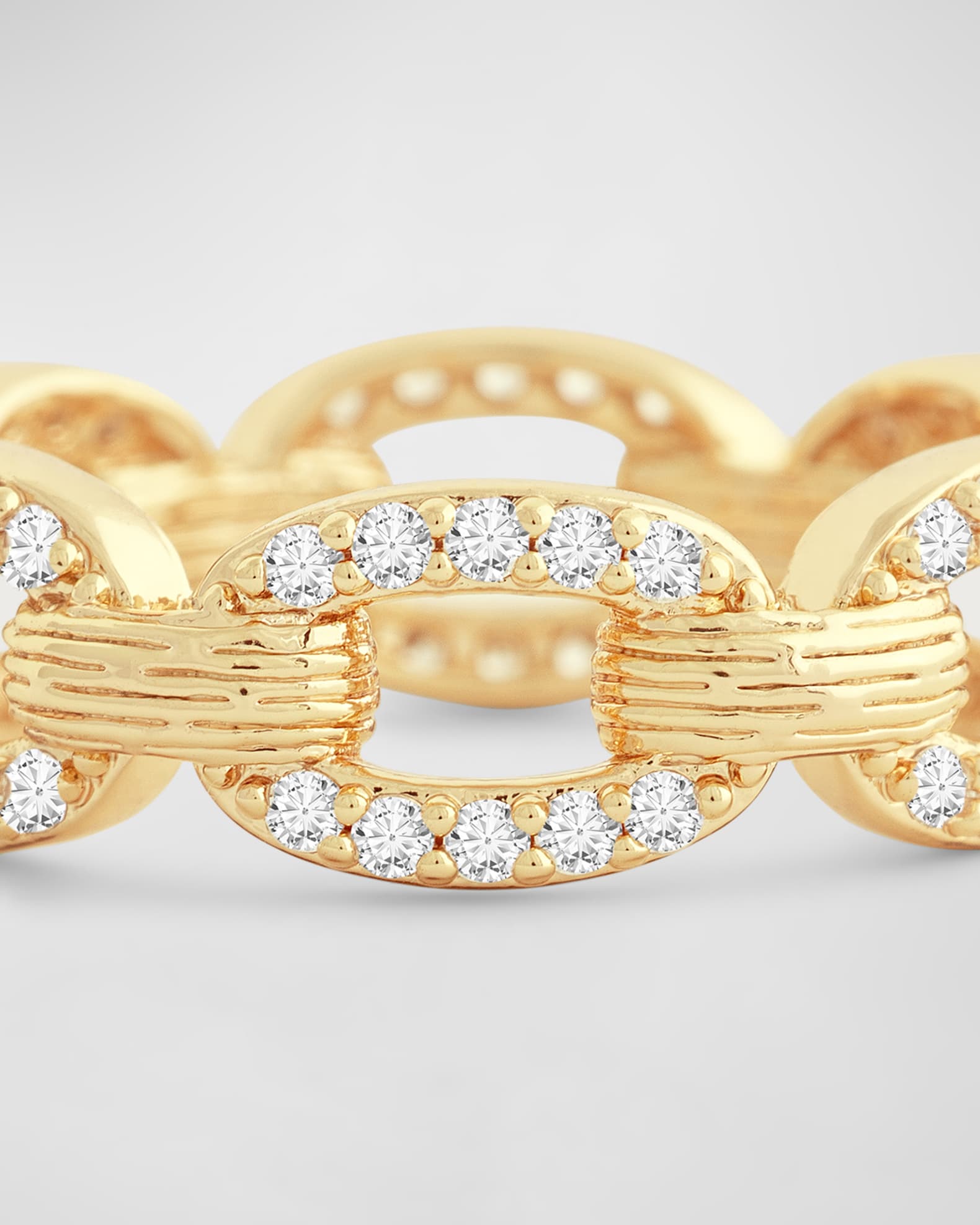 Anabel Aram Jewelry Enchanted Forest Chain Ring | Neiman Marcus