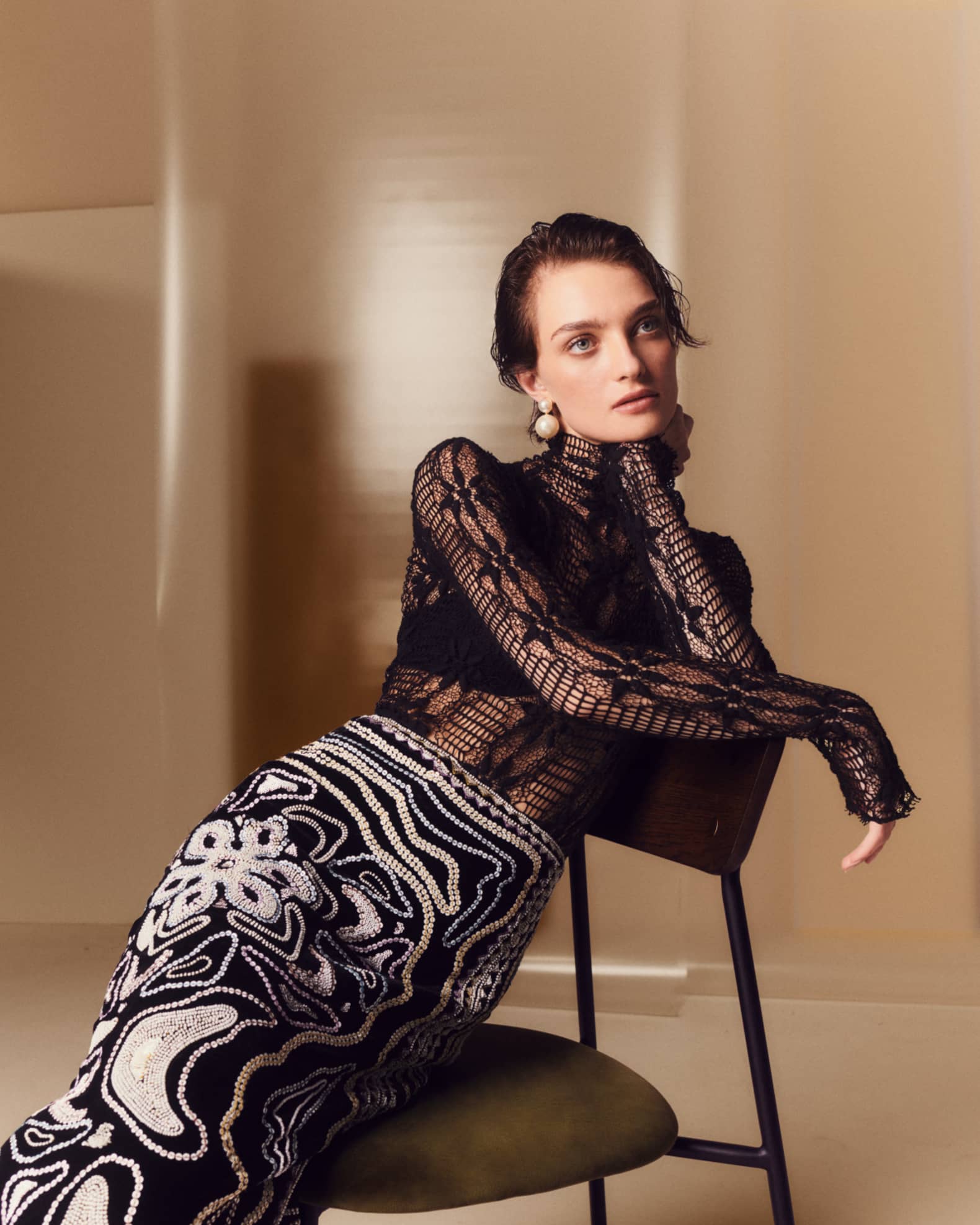 Ulla Johnson Amal Knit Turtleneck Top | Neiman Marcus