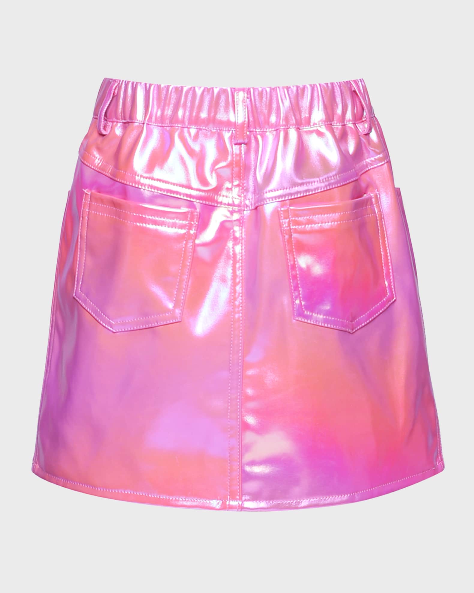 Hannah Banana Girl's Metallic Skirt, Size 4-10 | Neiman Marcus
