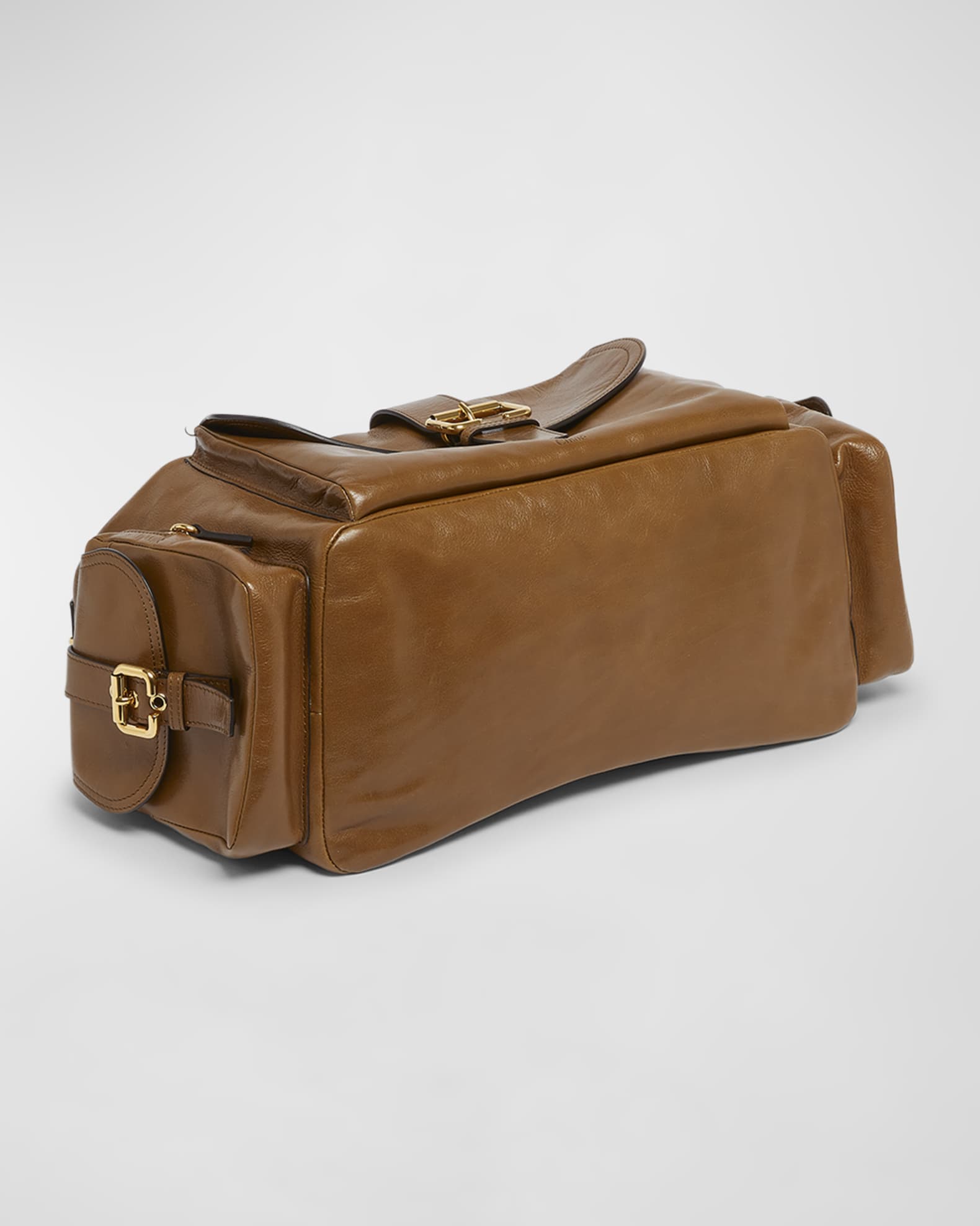 Chloe Camera Bag Large in Natural Shiny Calfskin | Neiman Marcus